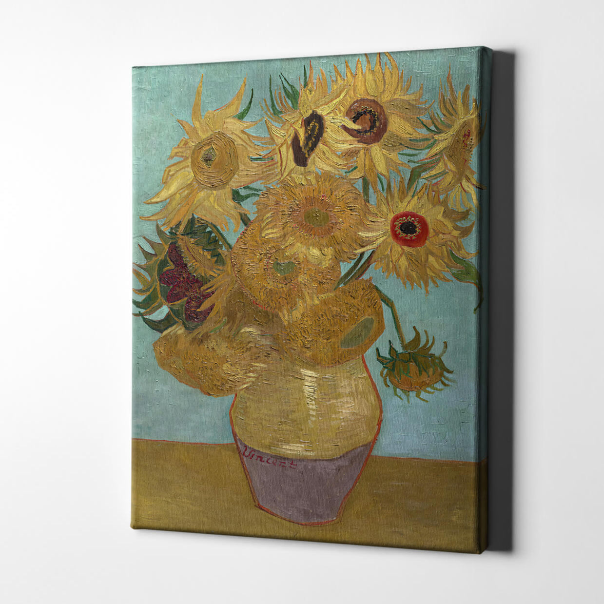 Vincent Van Gogh - Sunflowers, 1889 / Canvas Print — Spiffing Prints