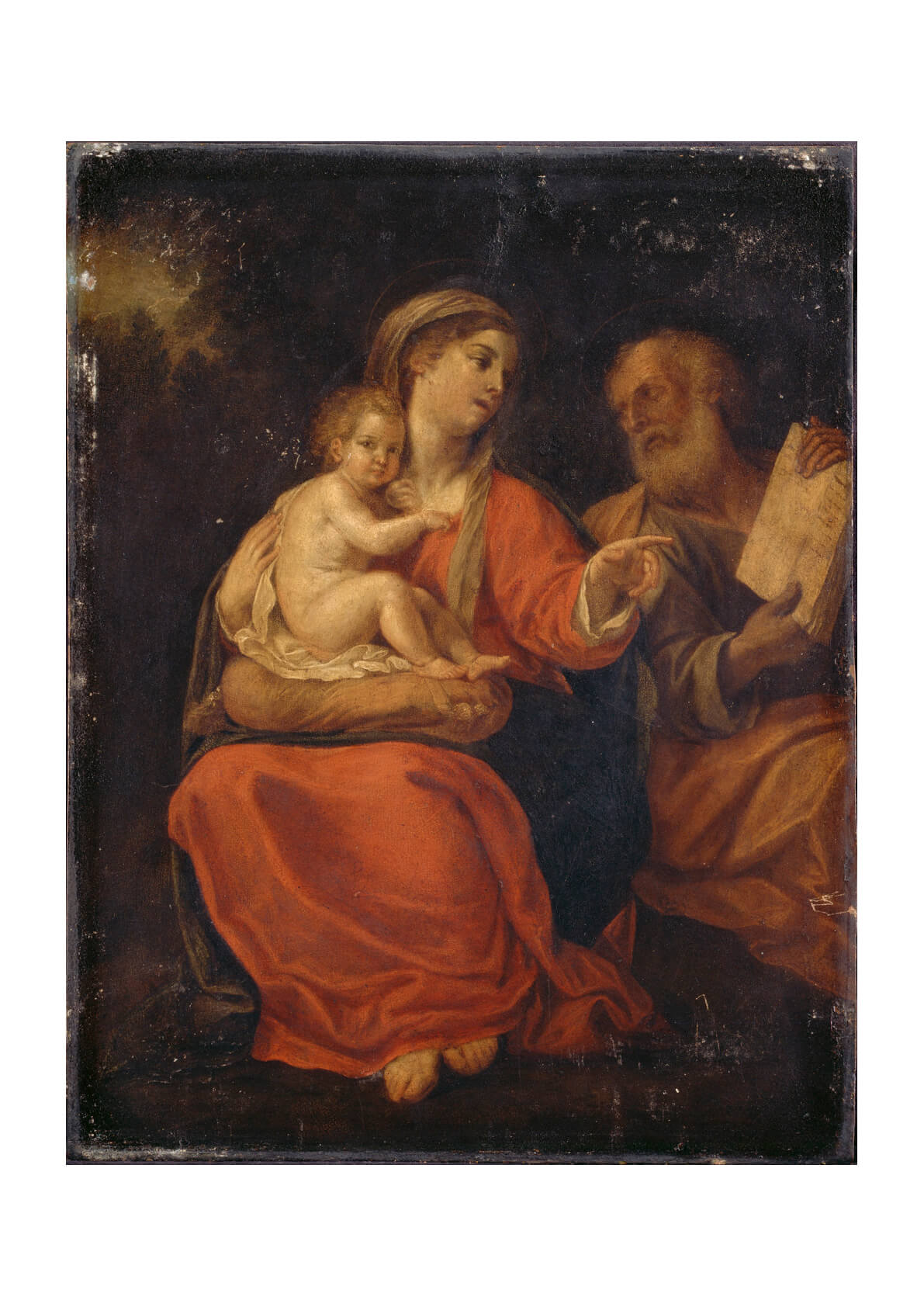 Albani Francesco - Holy Family — Spiffing Prints