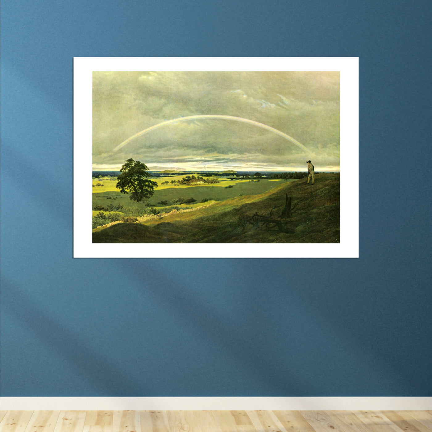 Caspar David Friedrich Landscape with Rainbow — Spiffing Prints