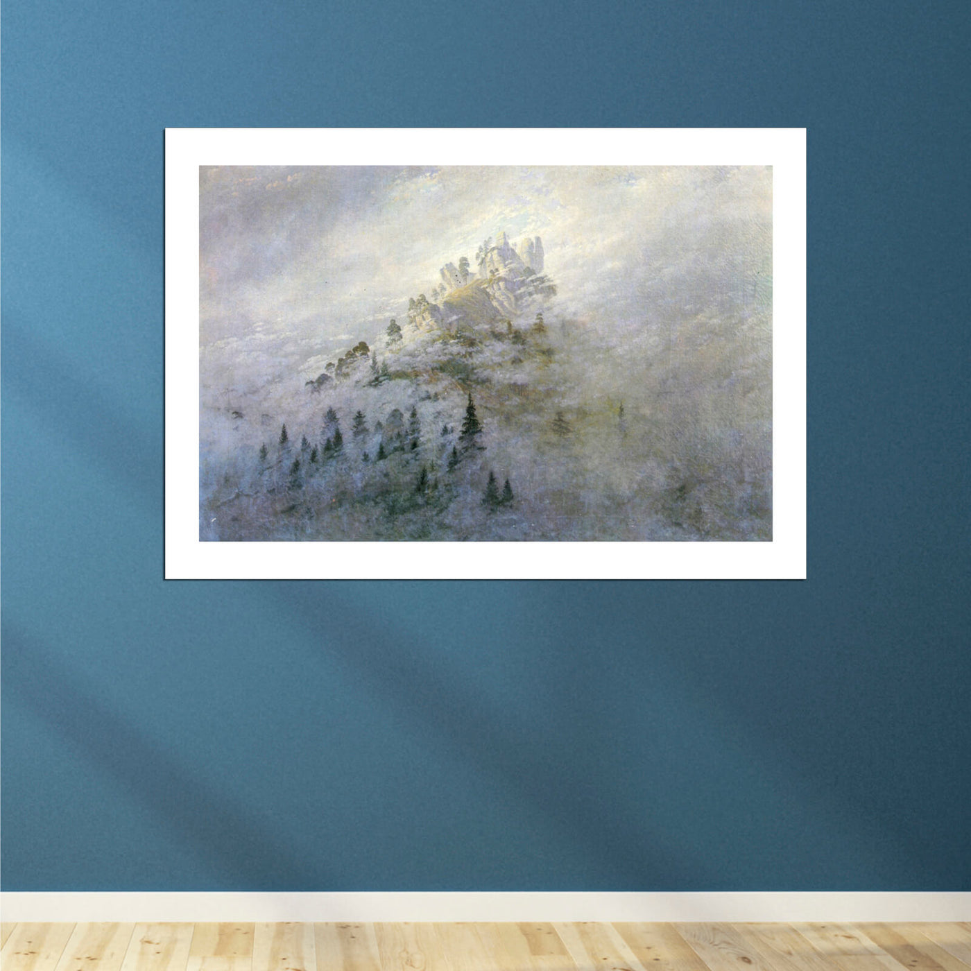 Caspar David Friedrich Morning Mist in the Mountains — Spiffing Prints