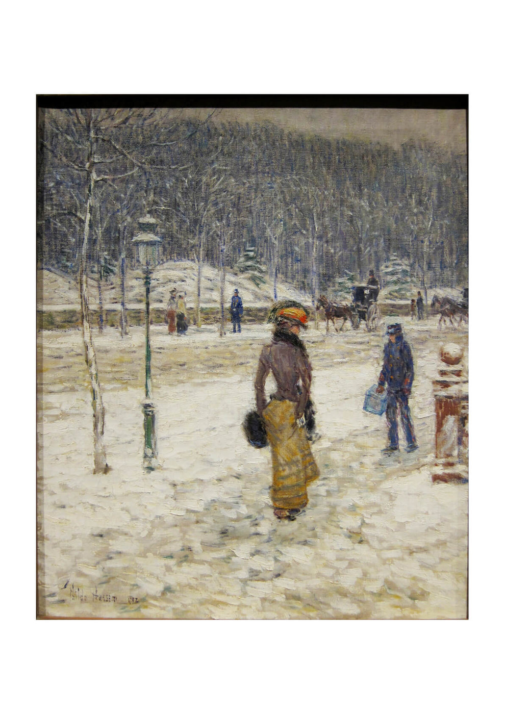 Childe Hassam - Chicago art inst hassam new york street — Spiffing Prints