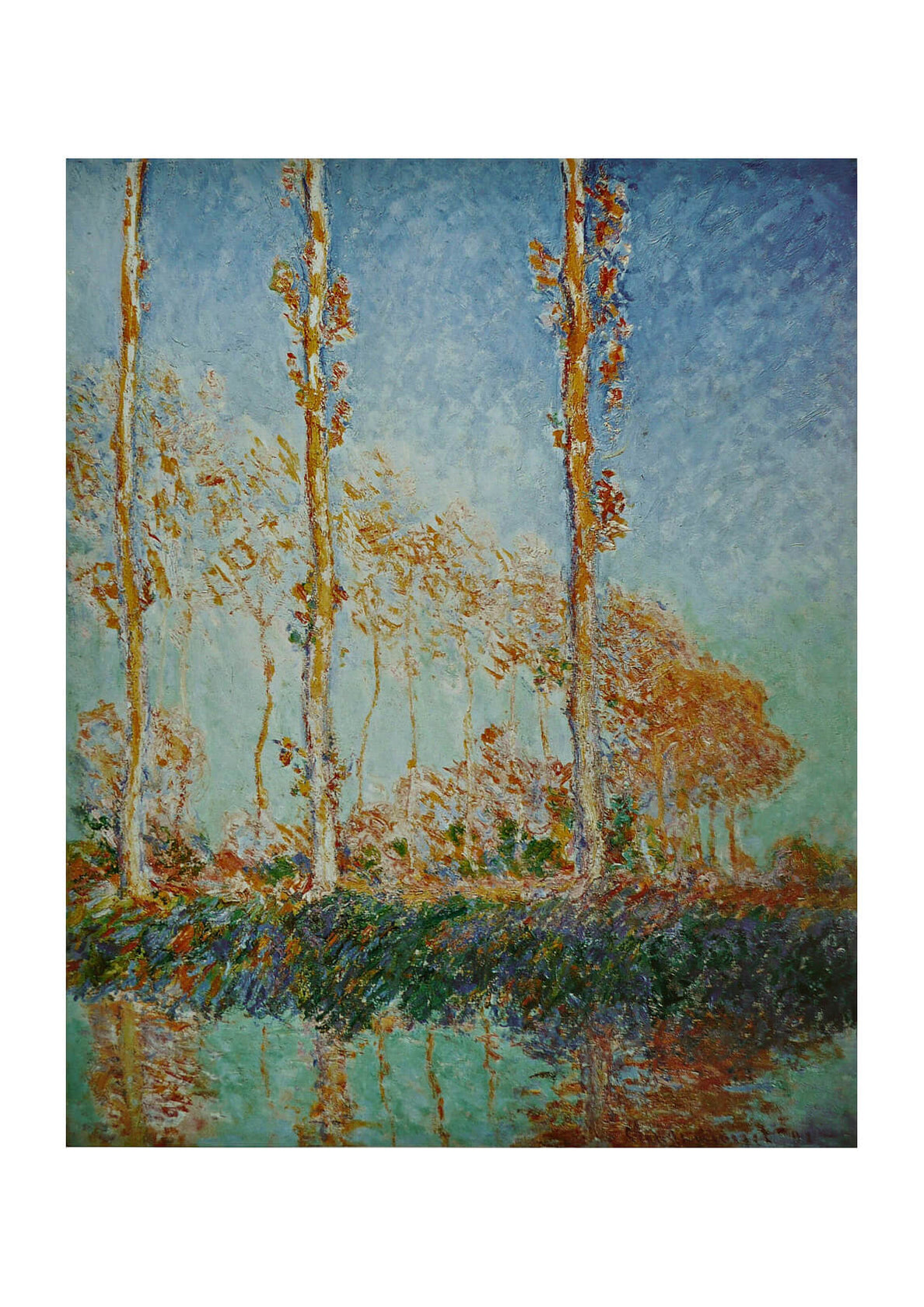 Claude Monet - Les Peupliers — Spiffing Prints