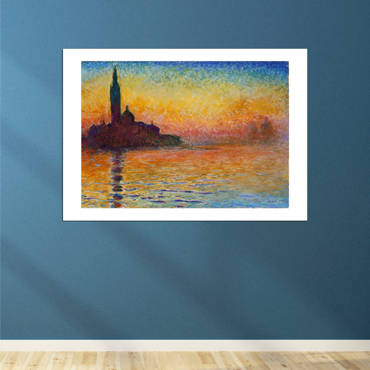 Claude Monet - Sunset In Venice — Spiffing Prints