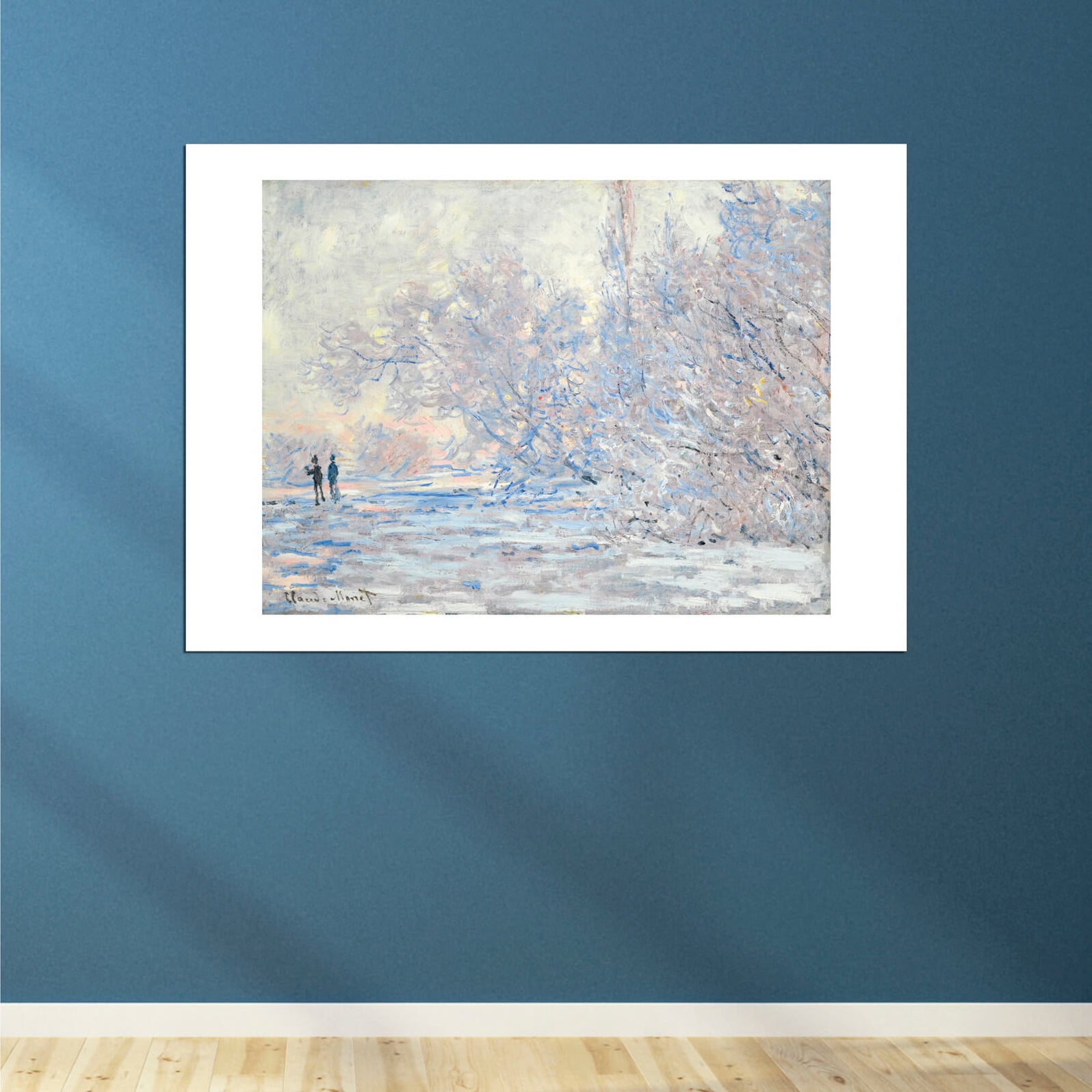 Claude Monet - Winter Landscape — Spiffing Prints