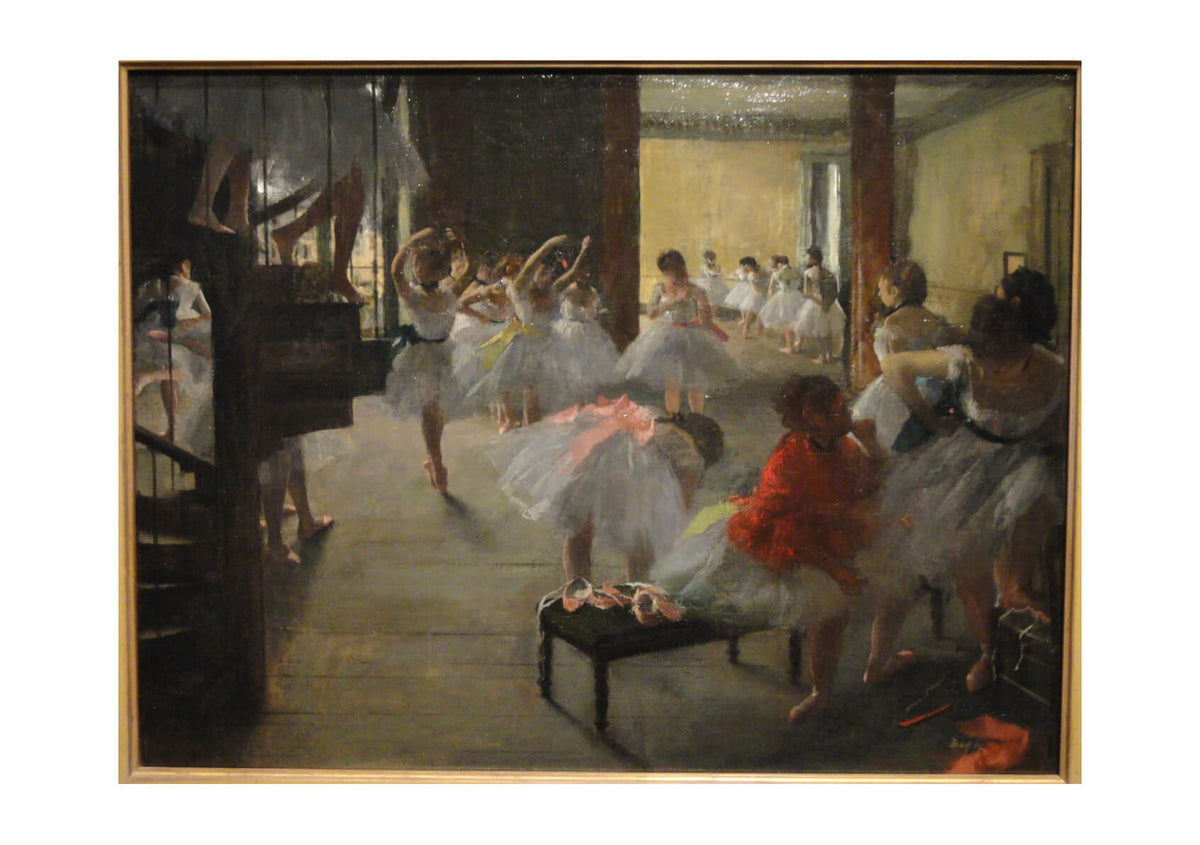 Edgar Degas - The Dance Class preparation — Spiffing Prints