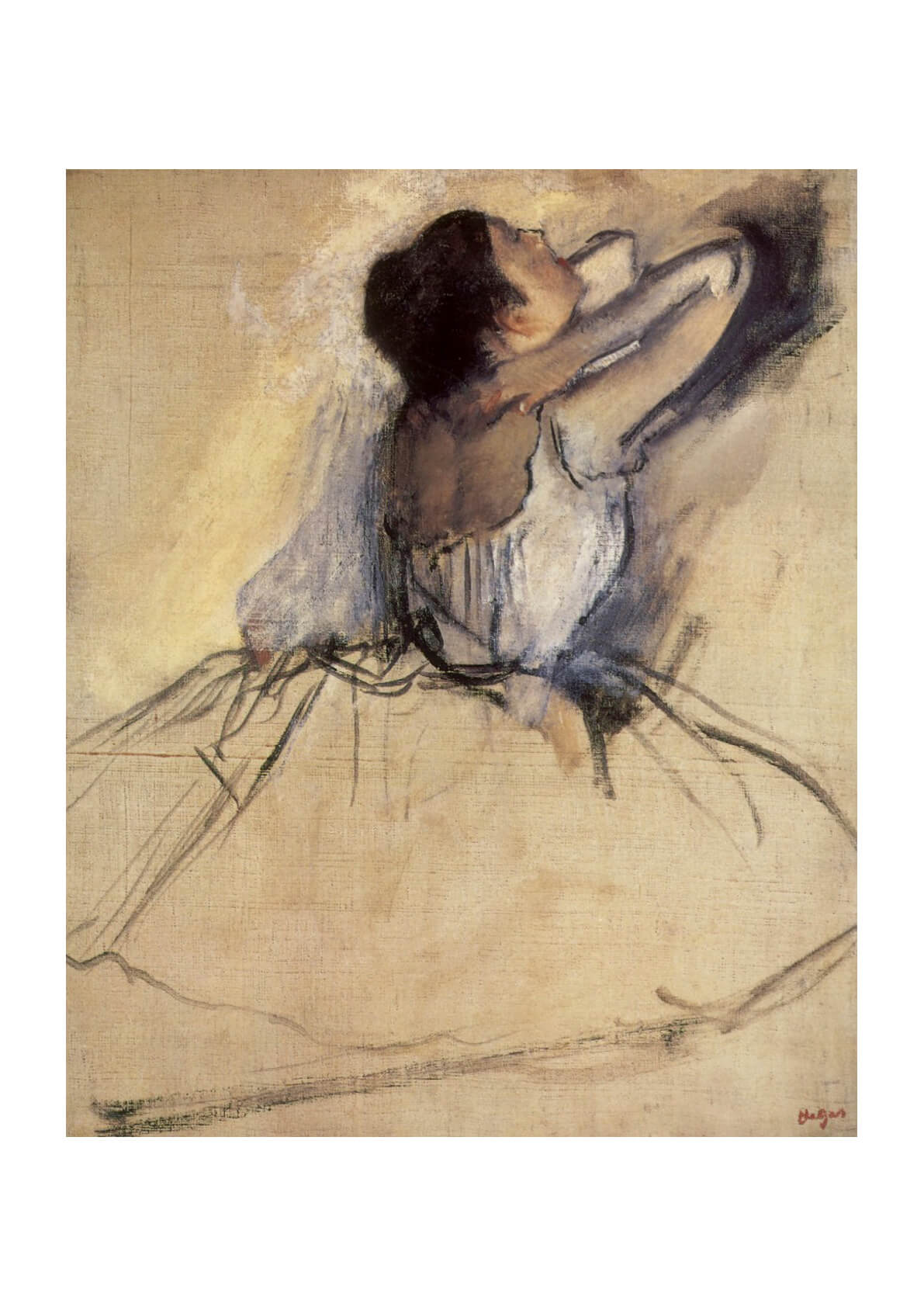 Edgar Degas - The Dancer 1874 — Spiffing Prints