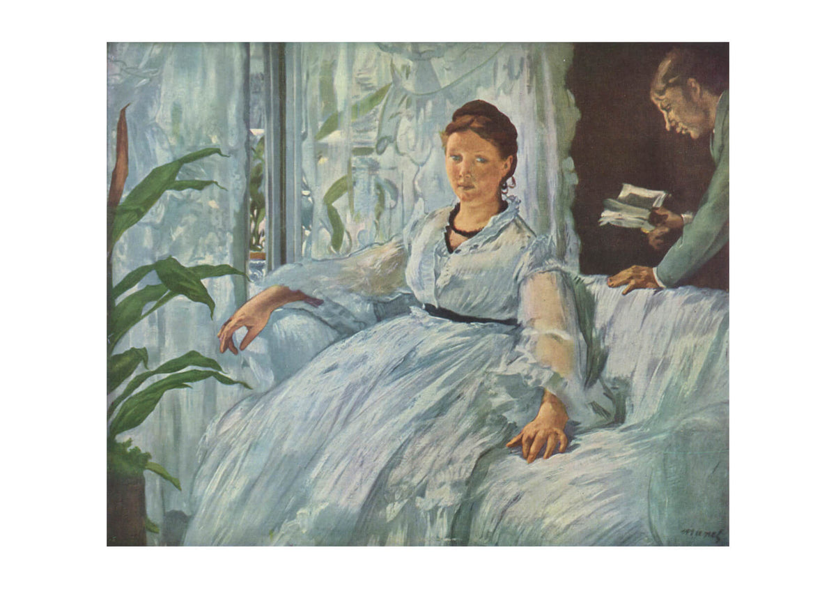 Edouard Manet - Reclining Woman — Spiffing Prints