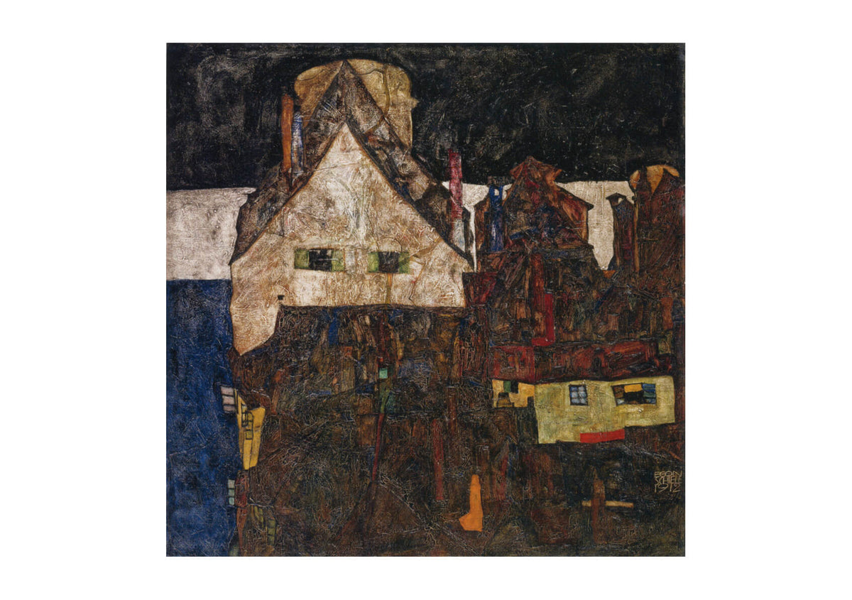 Egon Schiele - Tote Stadt - 1912 — Spiffing Prints