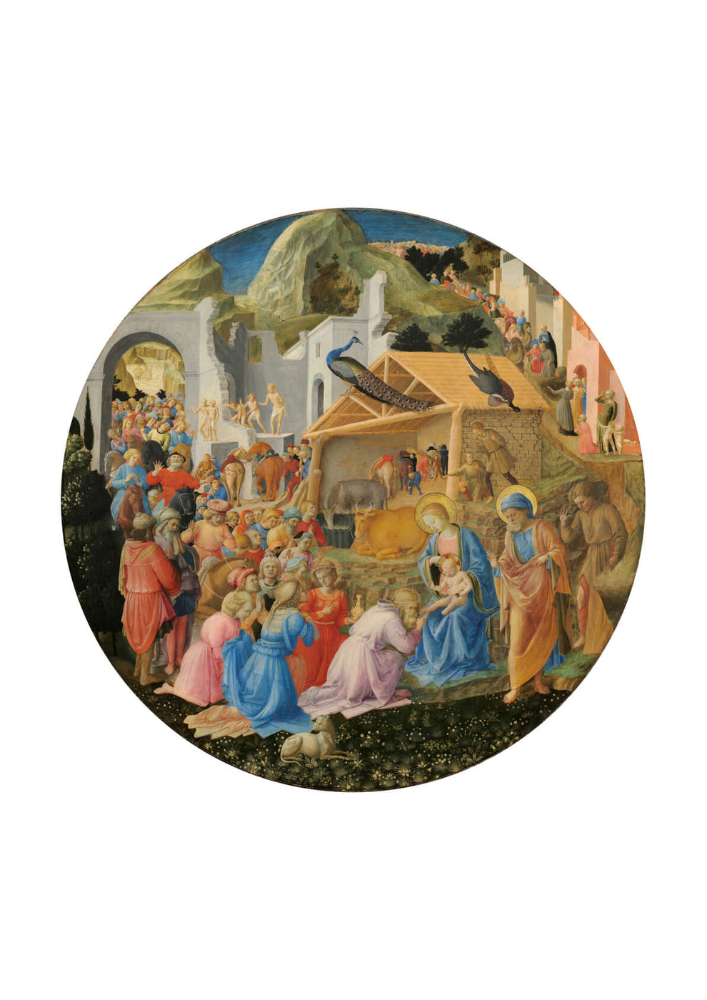 Fra Angelico Fra Filippo Lippi The Adoration Of The Magi — Spiffing Prints