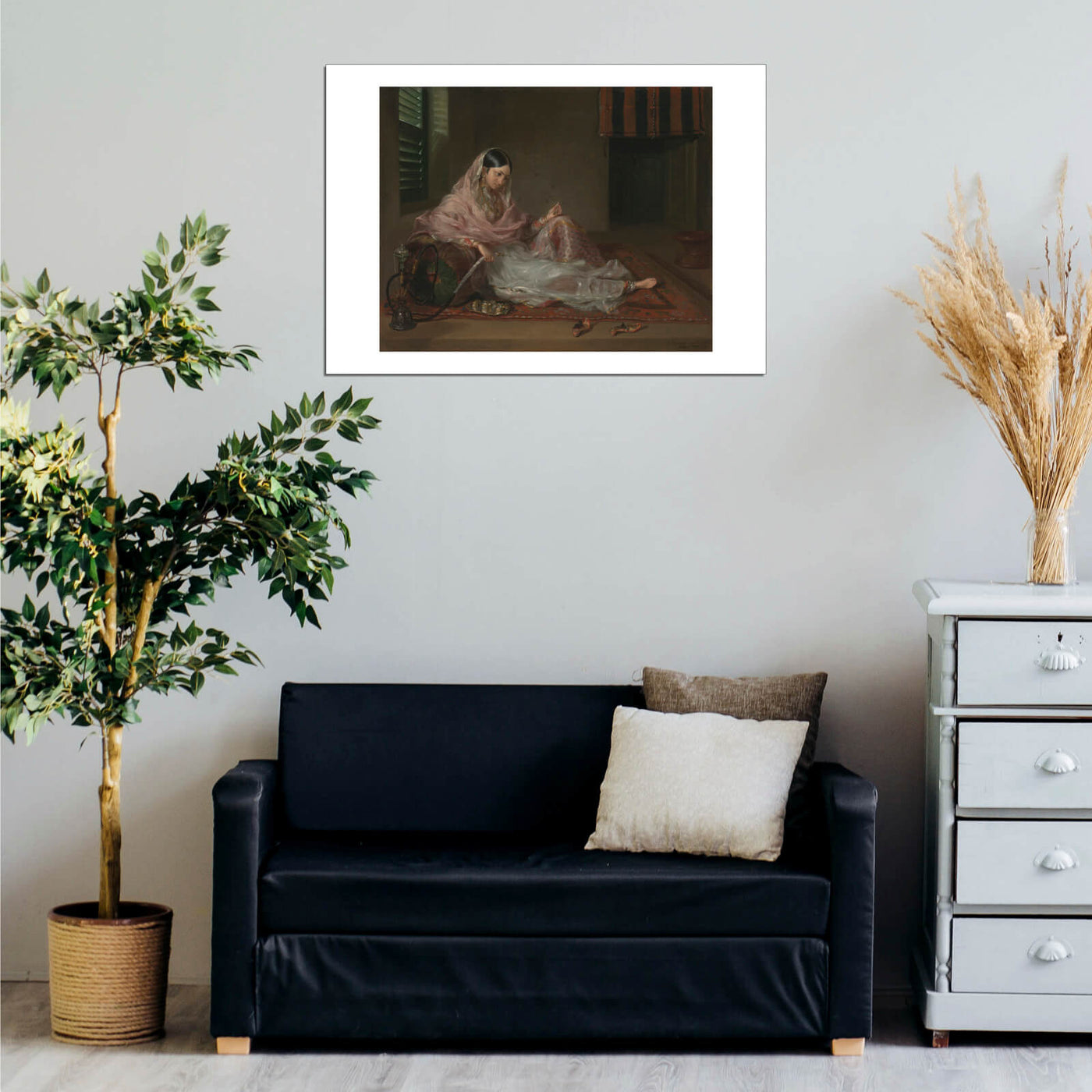 Francesco Renaldi - Muslim Lady Reclining — Spiffing Prints