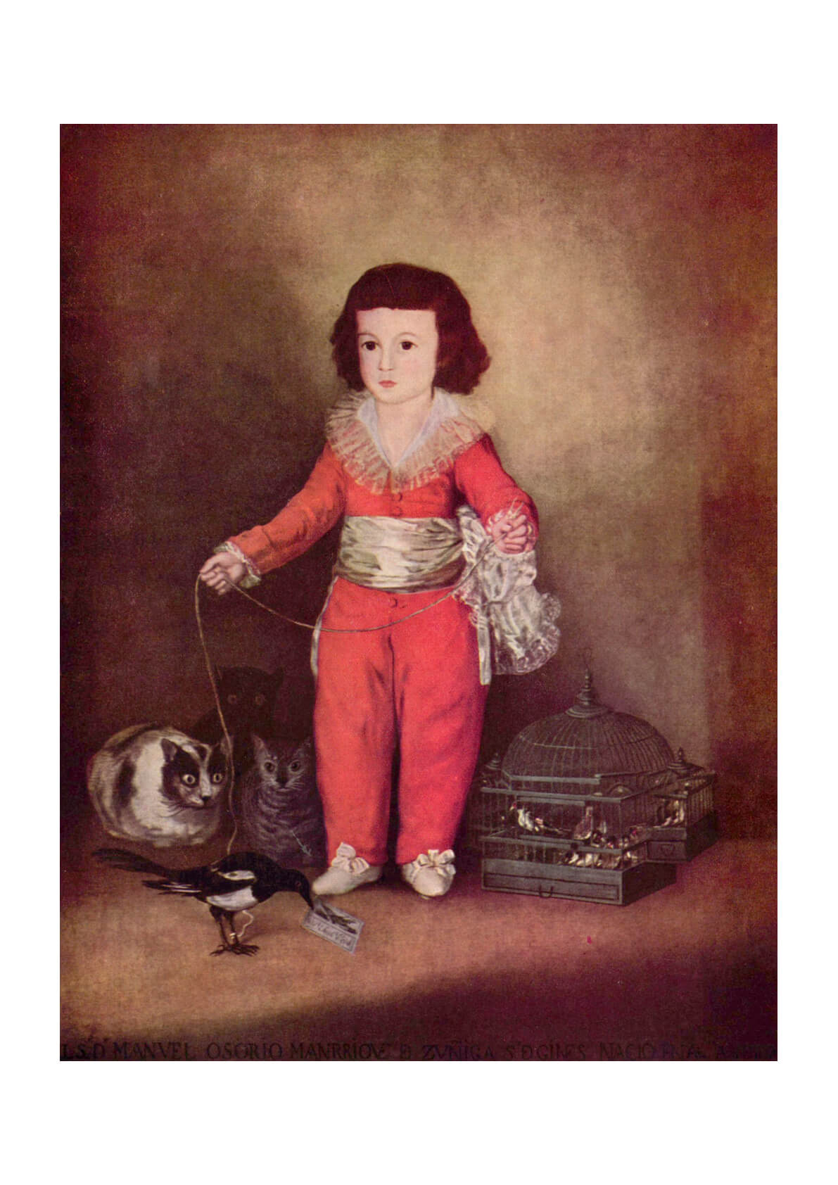 Francisco de Goya - Child in Red — Spiffing Prints