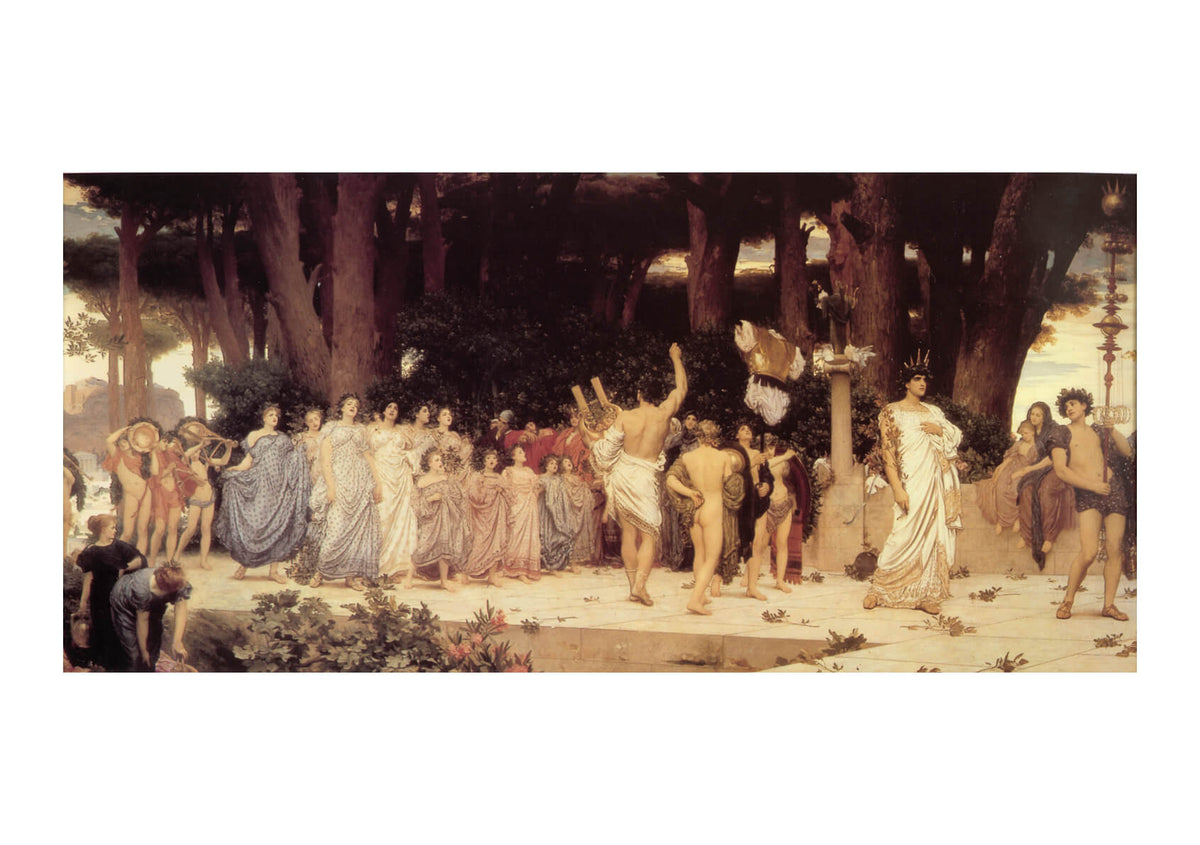 Frederick Leighton - Daphnephoria — Spiffing Prints