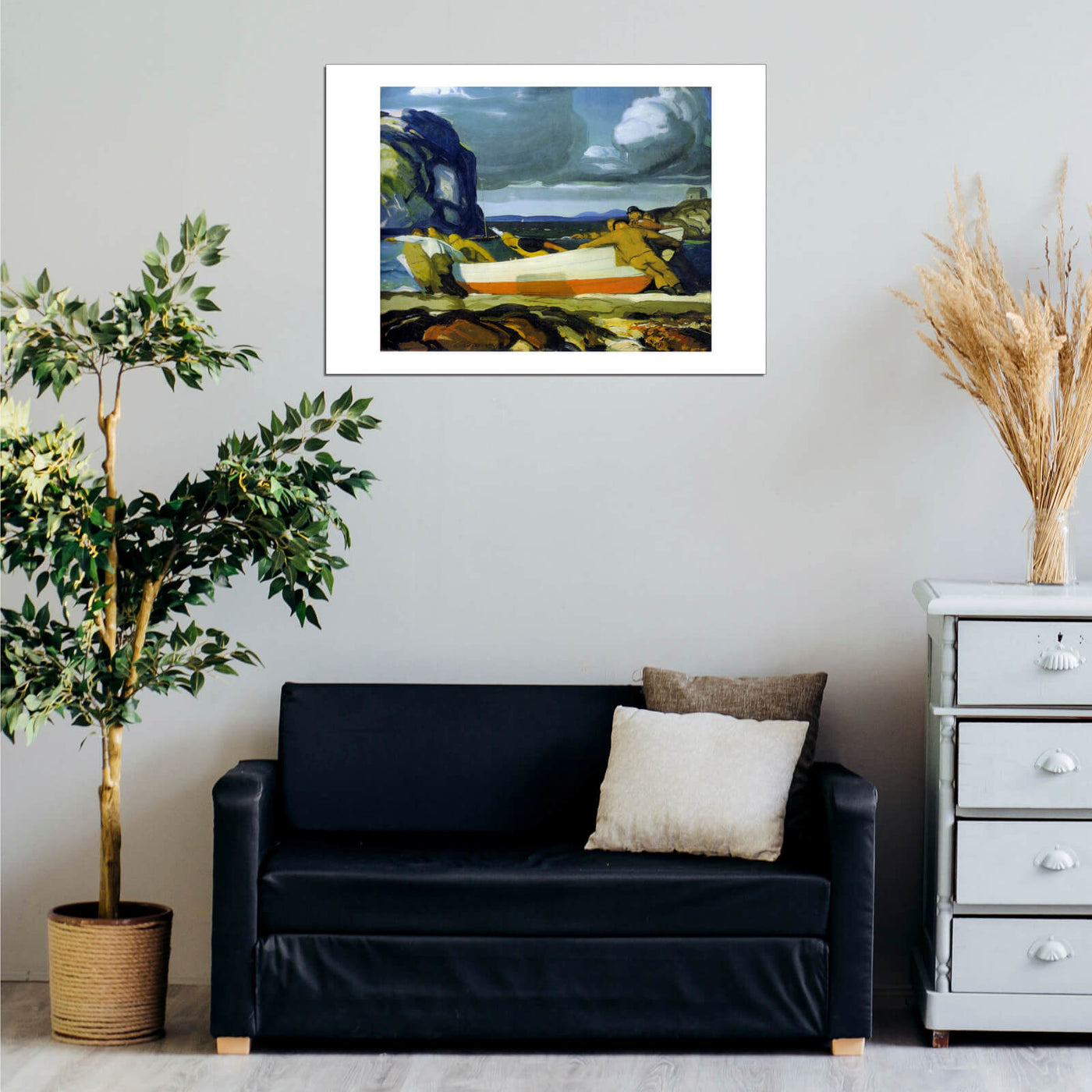 George Bellows - The Big Dory 1913 — Spiffing Prints