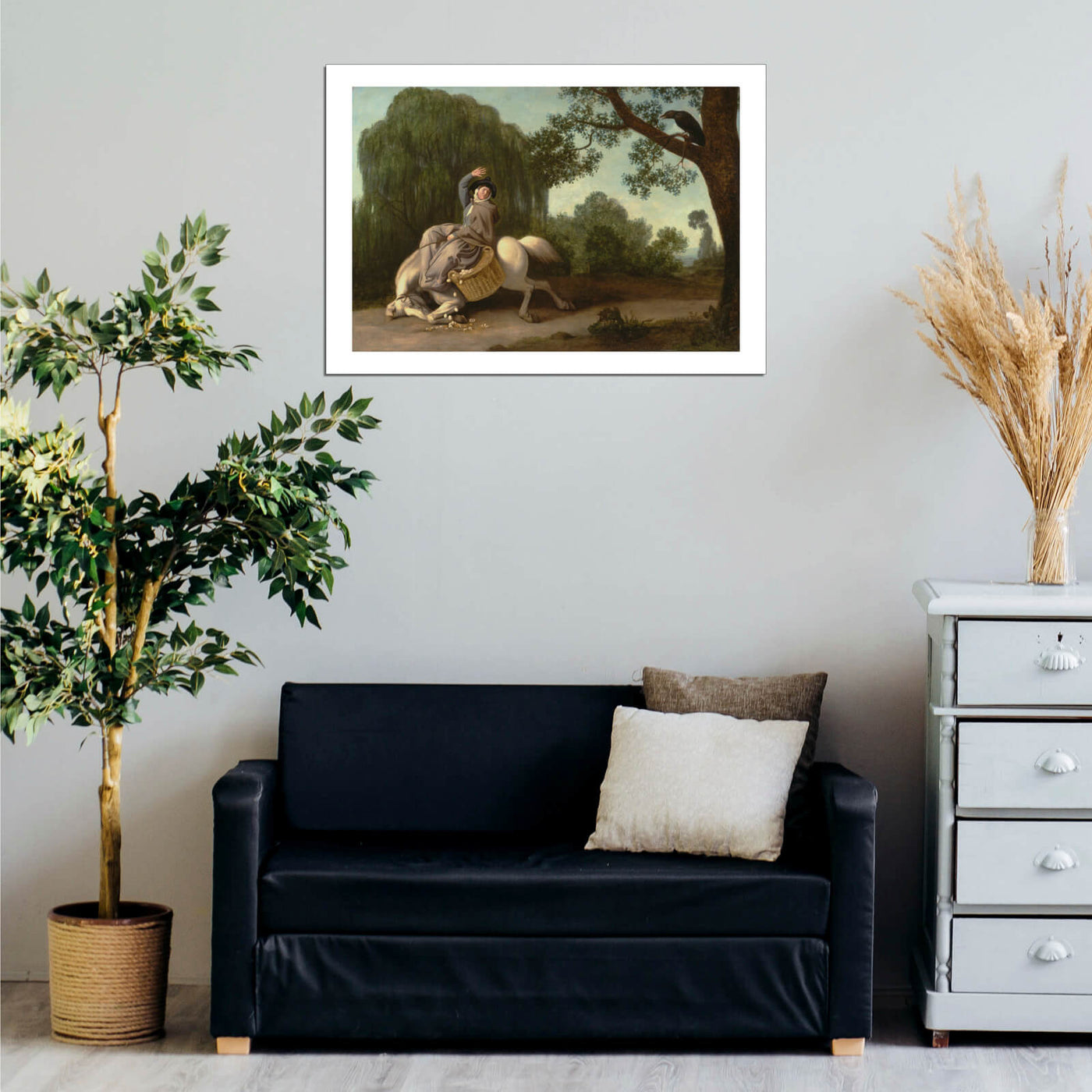 George Stubbs - The Farmer's Wife and the Raven — Spiffing Prints