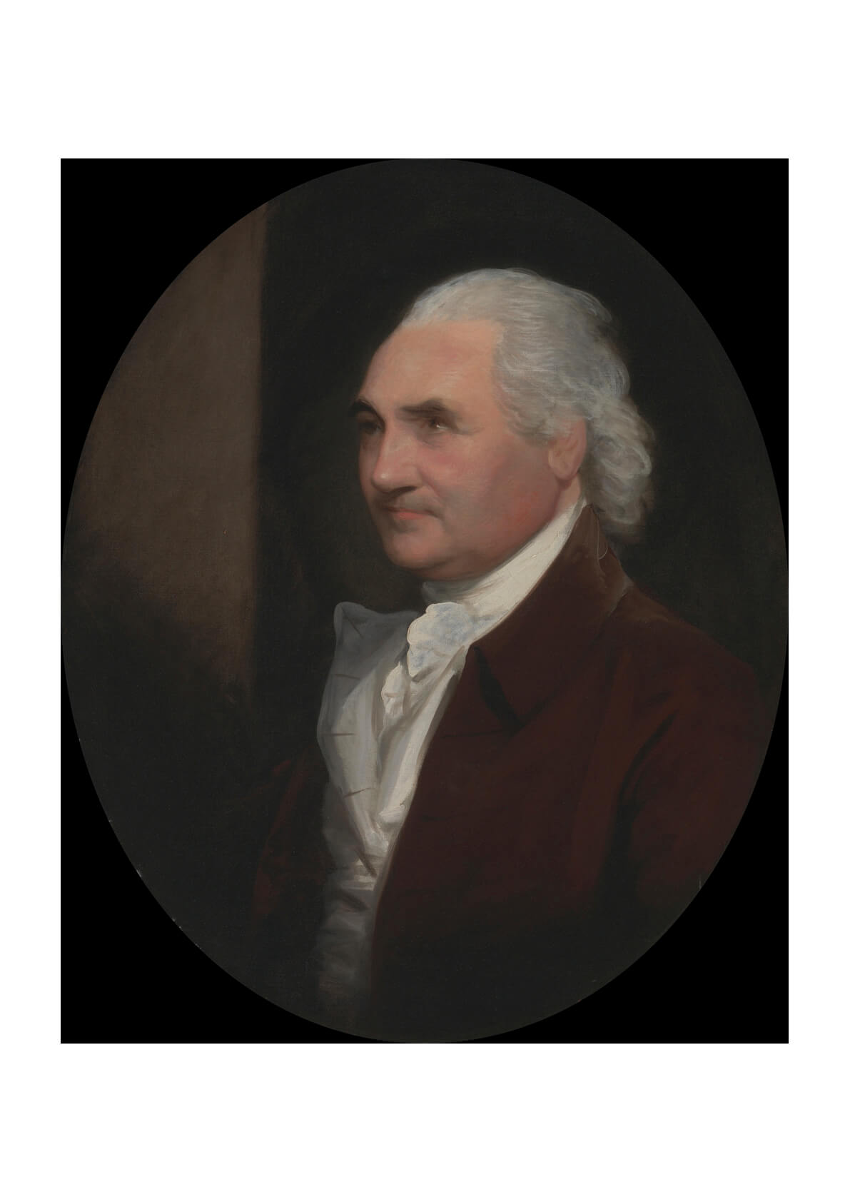 Gilbert Stuart - Colonel Isaac Barre — Spiffing Prints