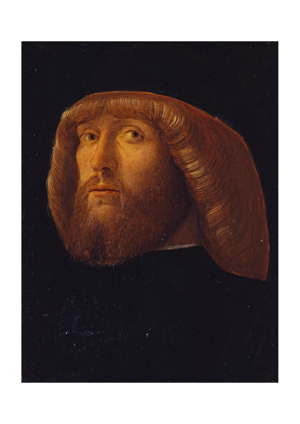 Giovanni Bellini A Bearded Man — Spiffing Prints