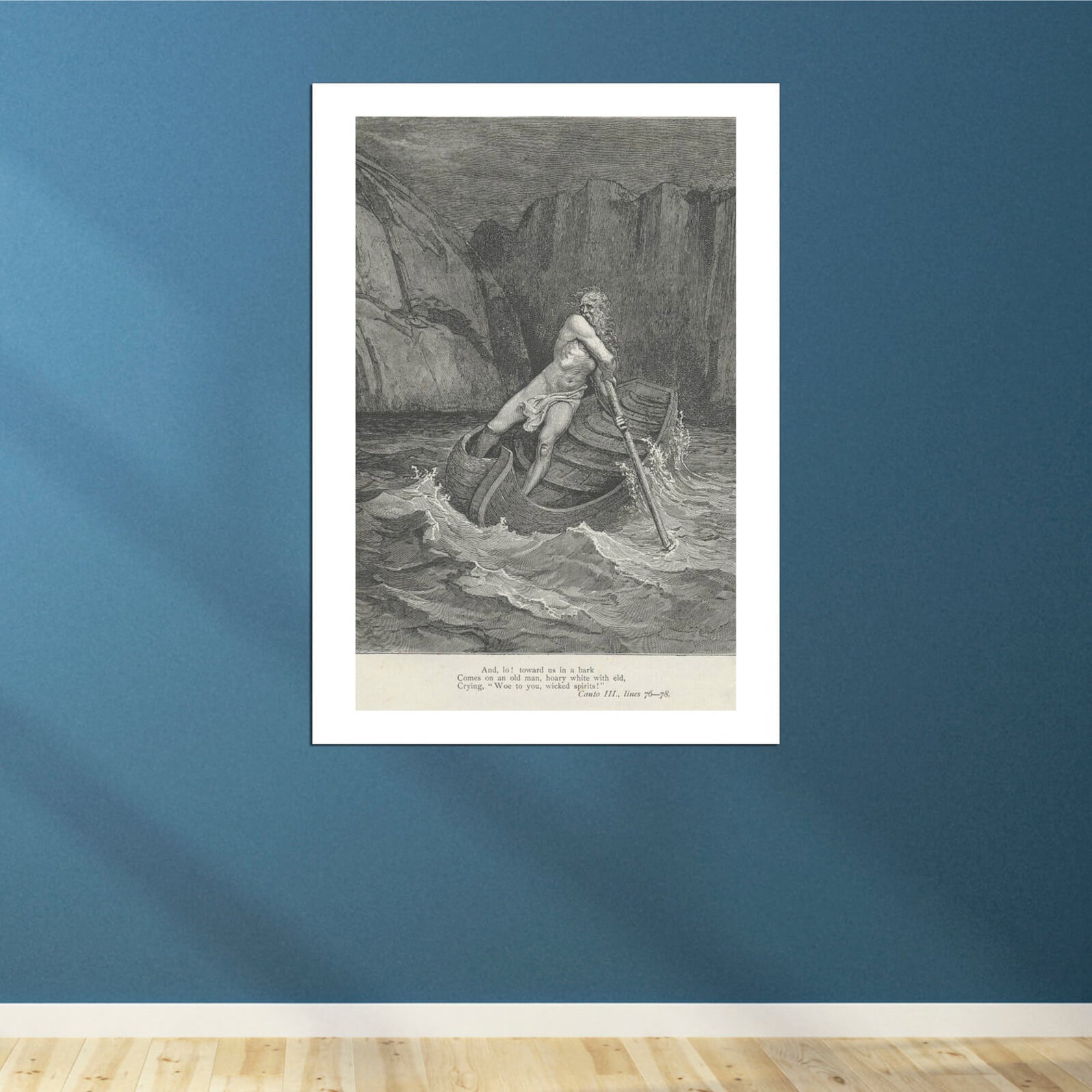 Gustave Doré - Dante's Inferno - Canto 3 Charon — Spiffing Prints