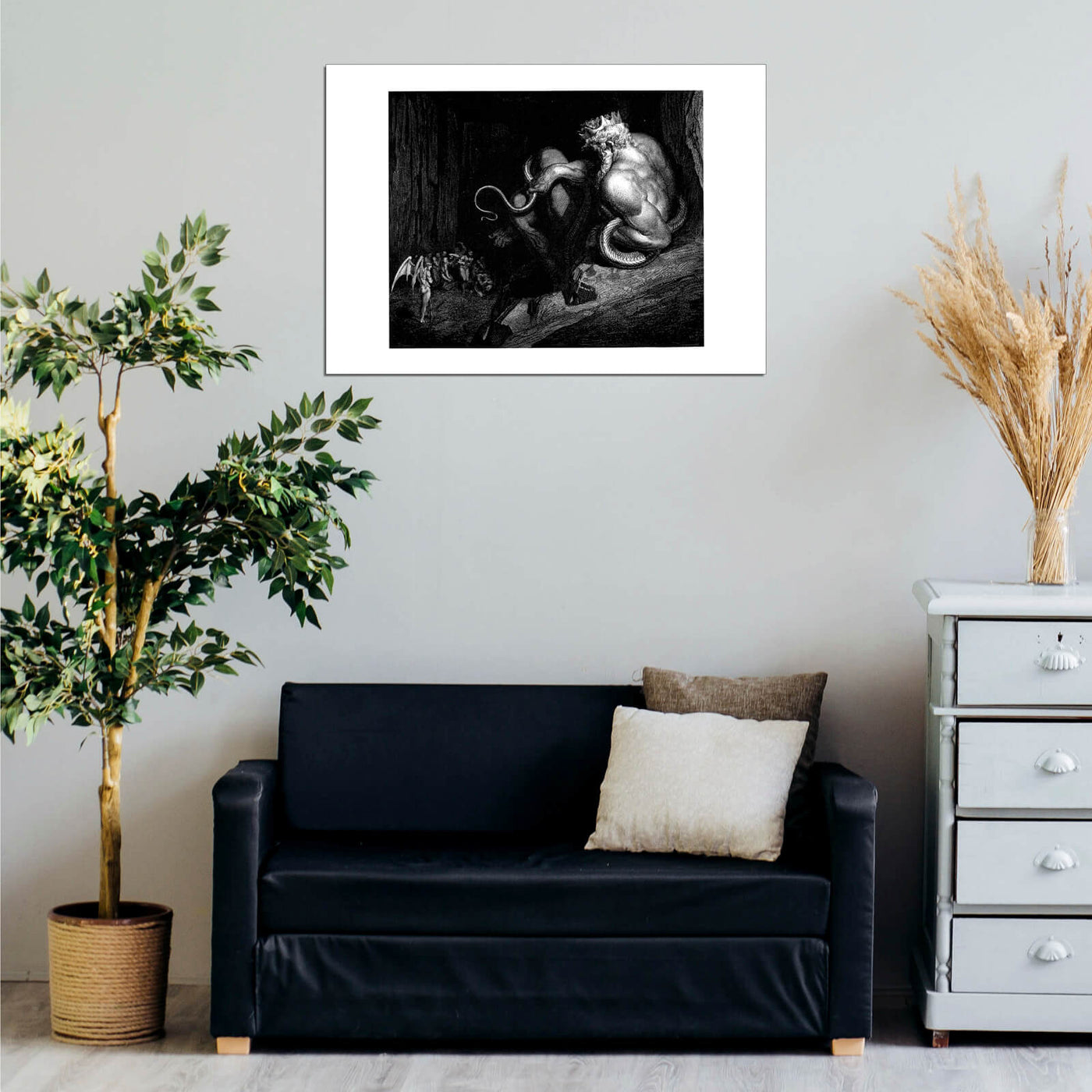 Gustave Doré - Dante's Inferno - Minos — Spiffing Prints