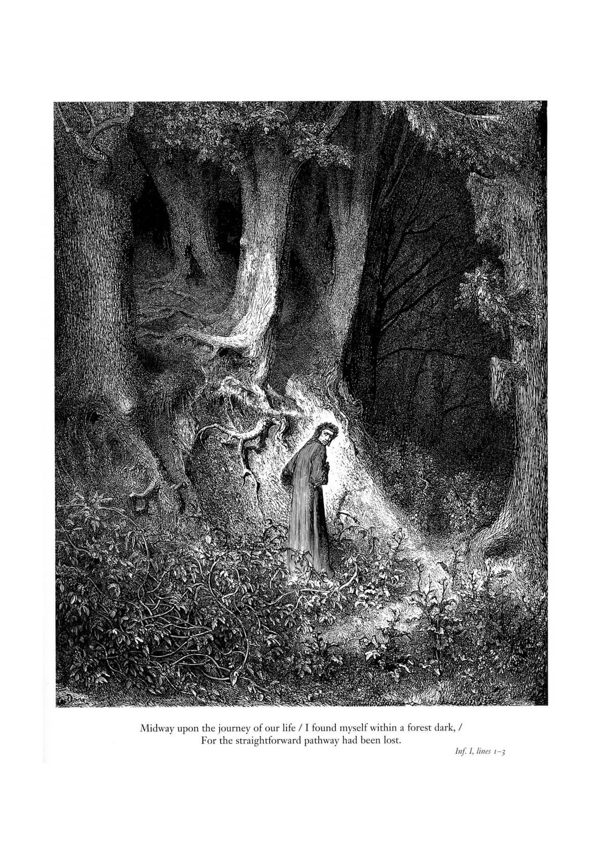 Gustave Doré - Dante's Inferno - Within A Forest — Spiffing Prints