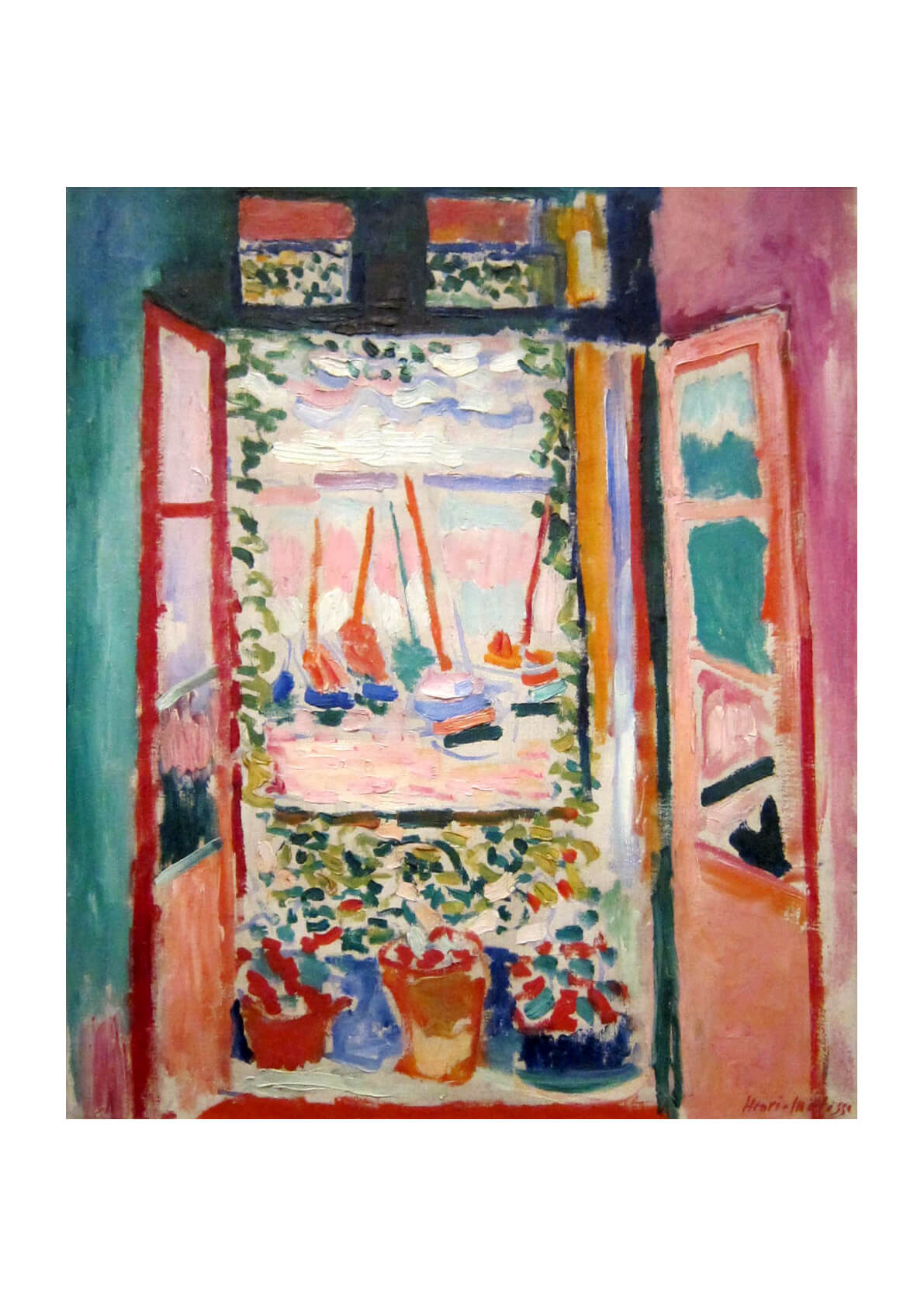 Henri Matisse - Open Window Collioure 1905 — Spiffing Prints