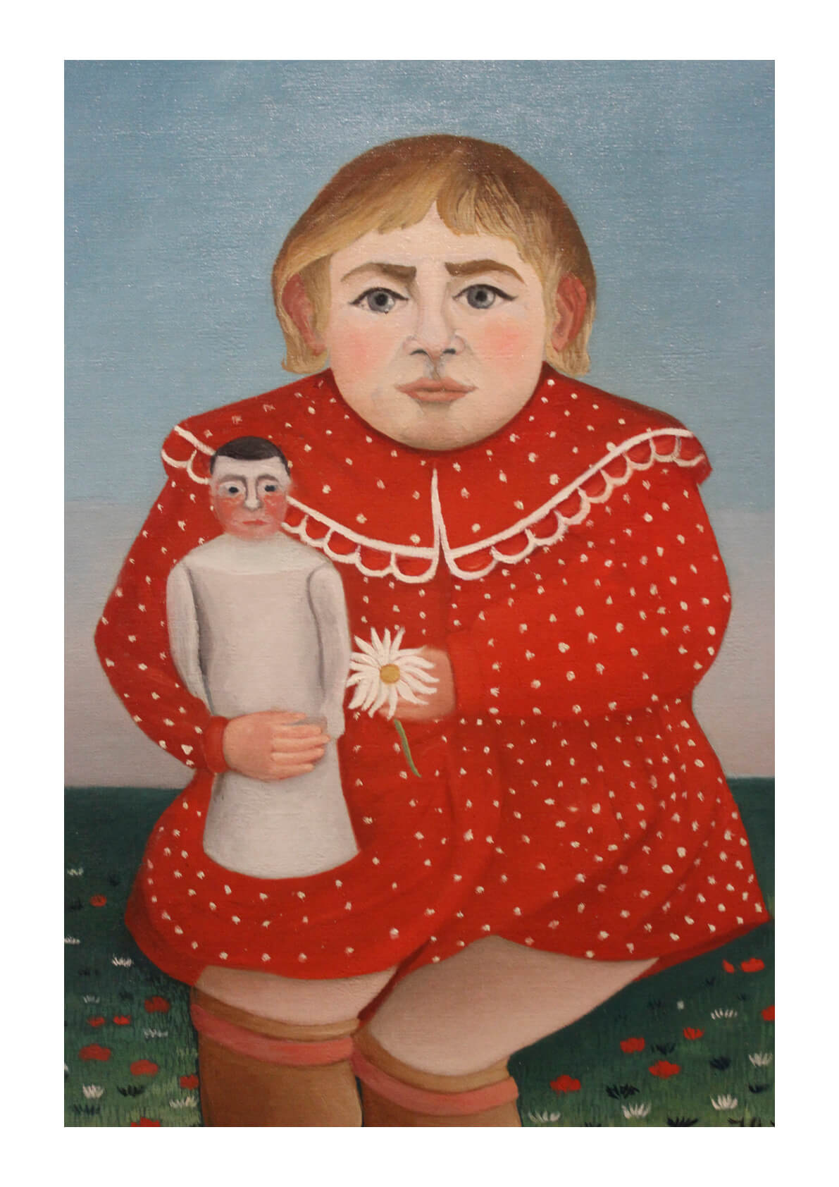 Henri Rousseau - Child in Red — Spiffing Prints