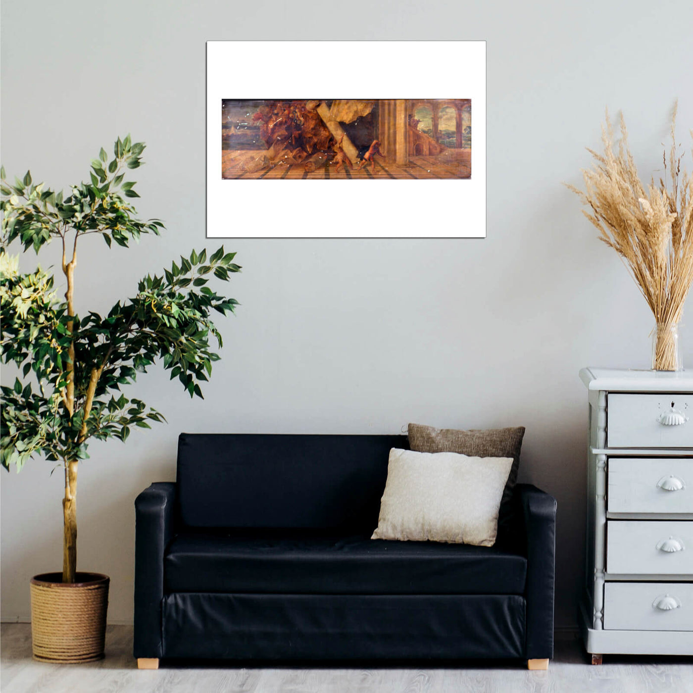 Hodgkins Thomas F. - Samson And The Philistines — Spiffing Prints