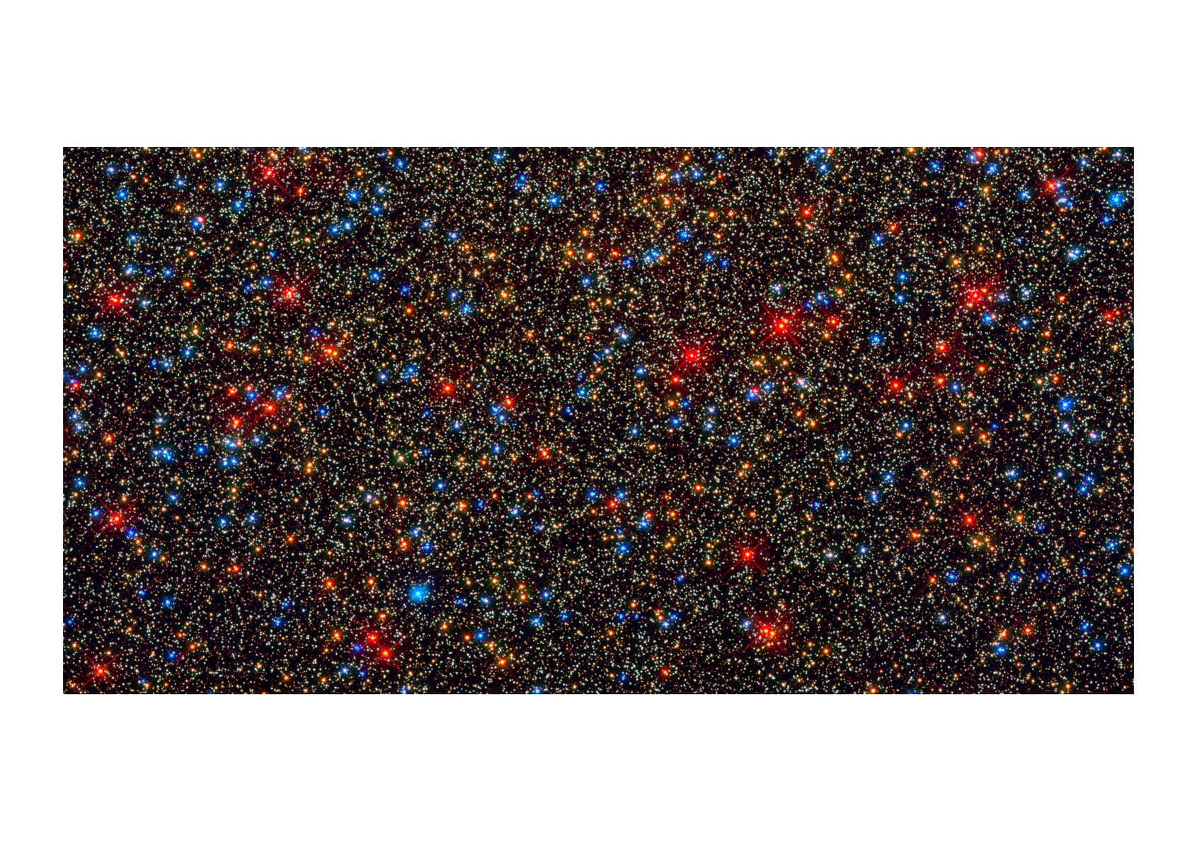 Hubble Telescope - Globular Star Cluster Omega Centauri — Spiffing Prints