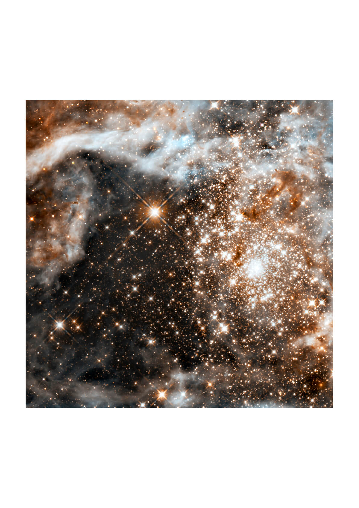Hubble Telescope - Grand Star Forming — Spiffing Prints