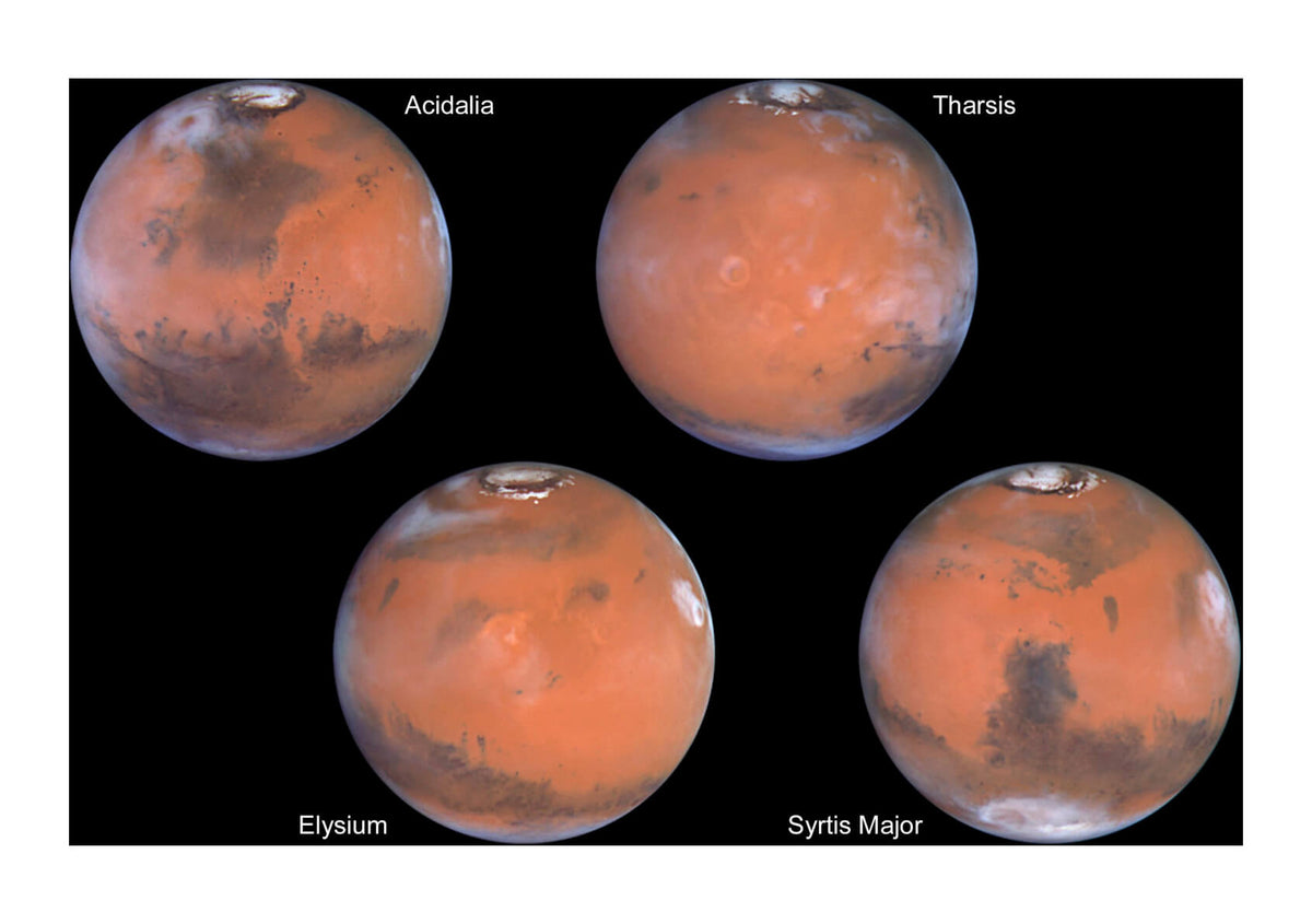 mars seen from hubble