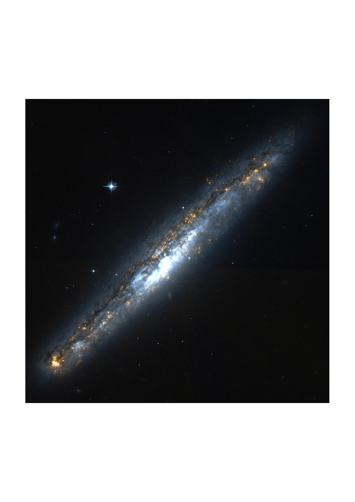 Hubble Telescope - NGC 5775 — Spiffing Prints