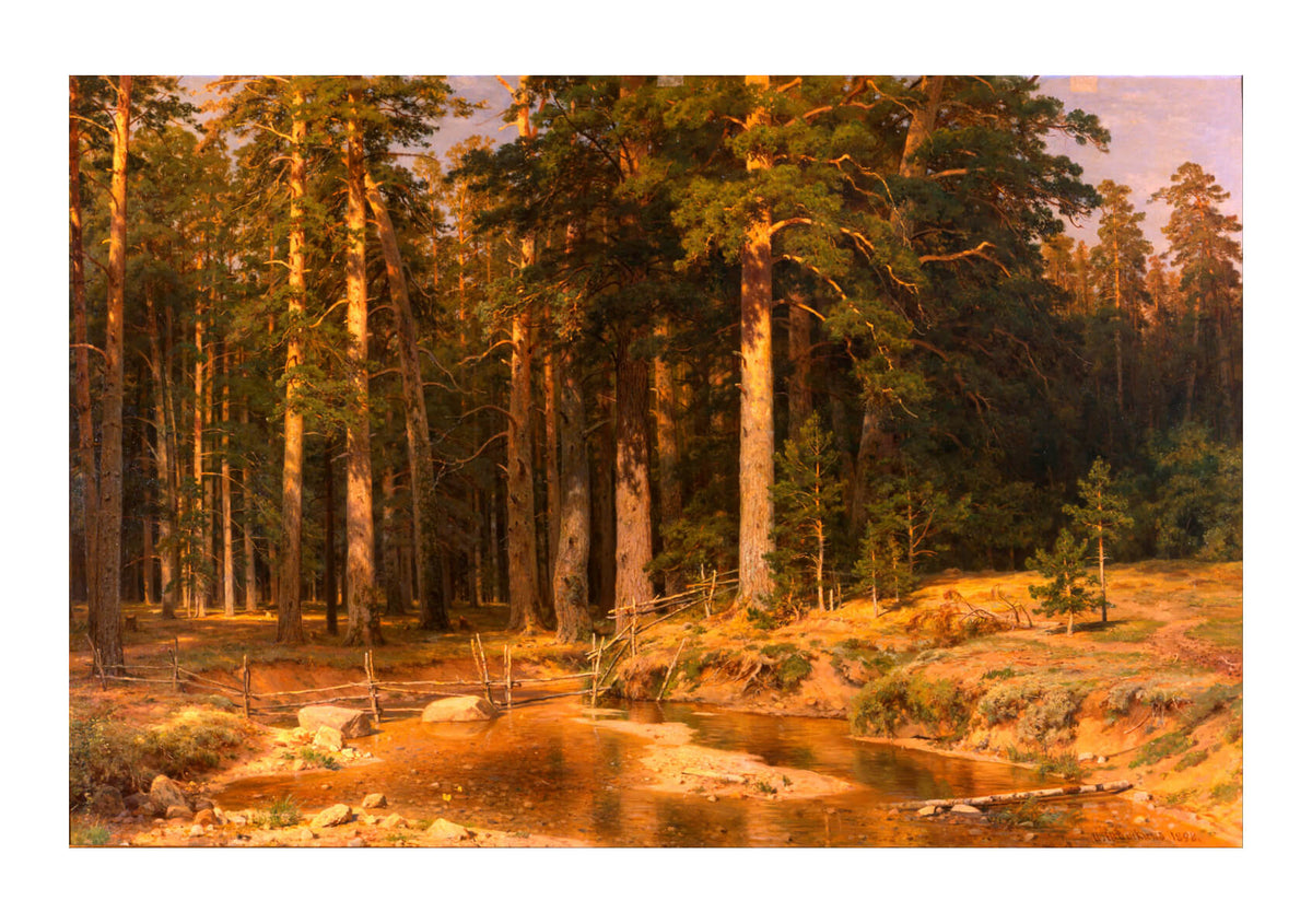 Ivan Shishkin - Mast-Tree Grove — Spiffing Prints