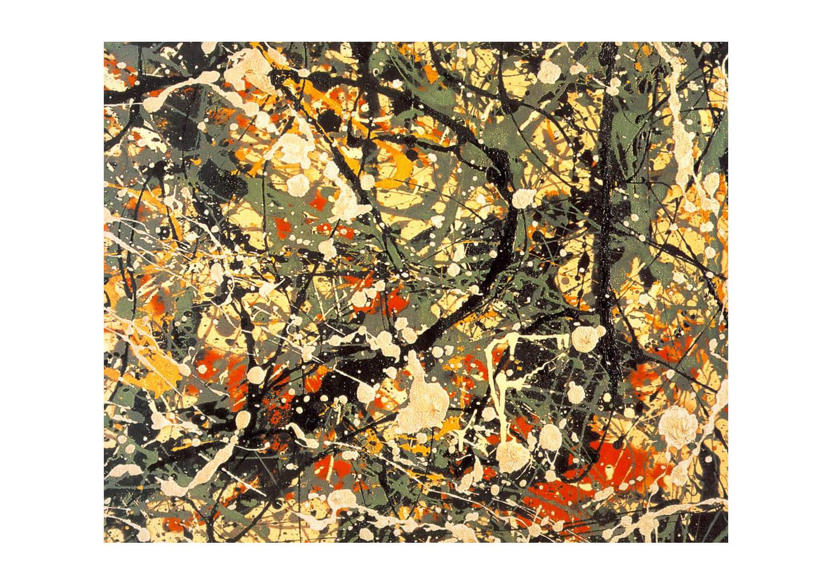 Jackson Pollock Number 8 1949 — Spiffing Prints