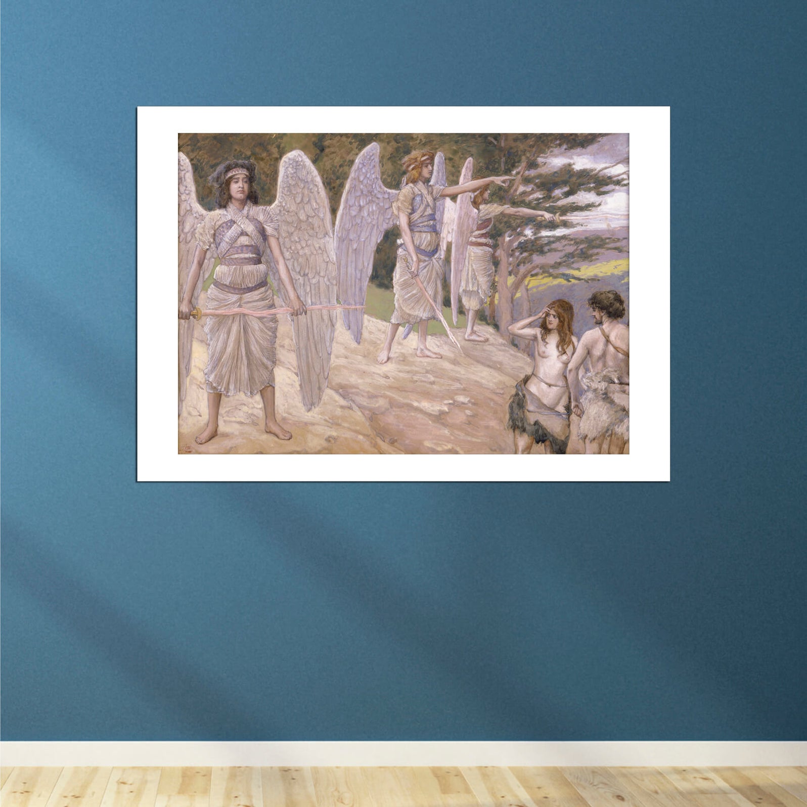 James Tissot - Adam and Eve Driven From Paradise — Spiffing Prints