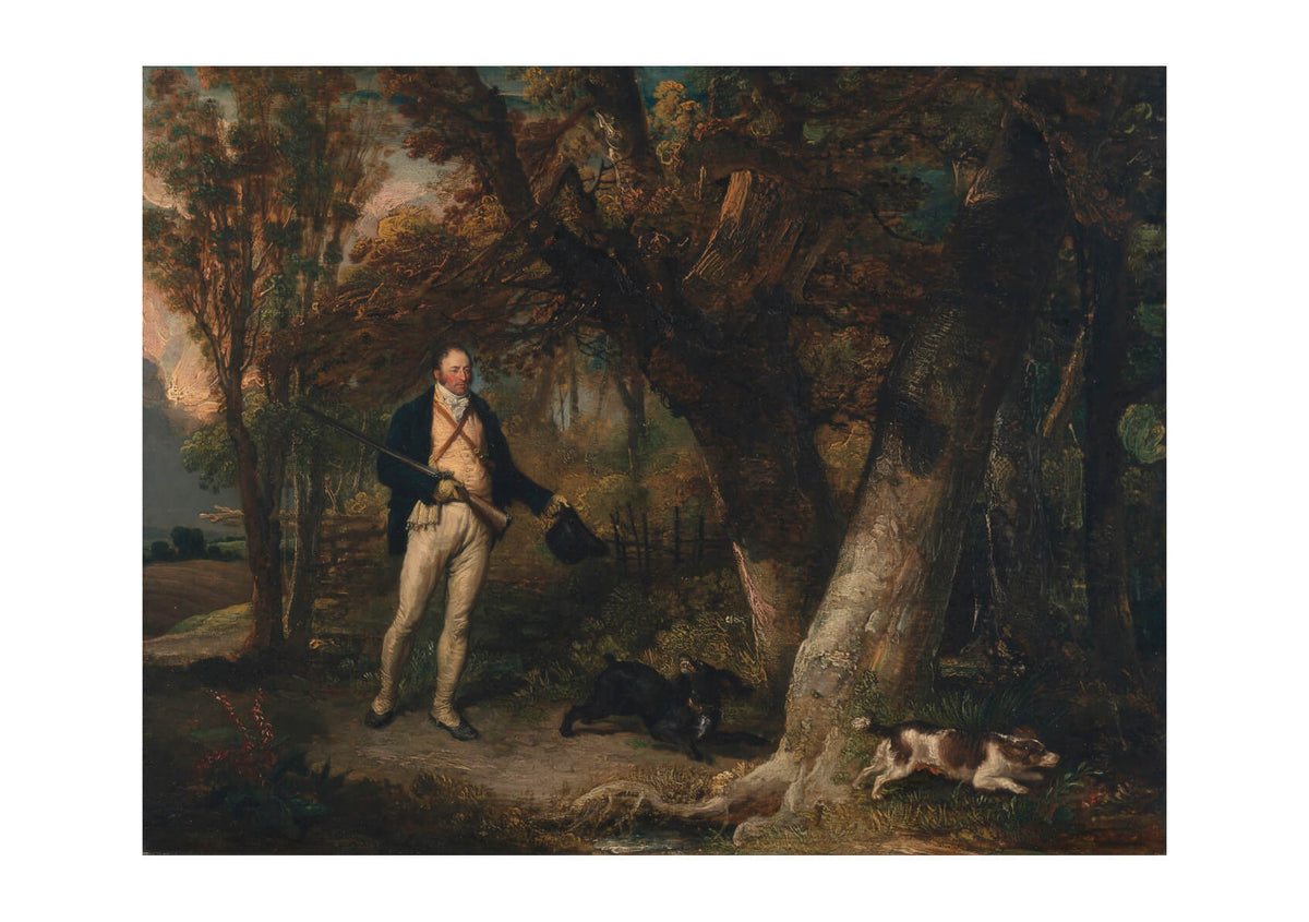 James Ward - Reverend Thomas Levett & Favourite Dogs — Spiffing Prints