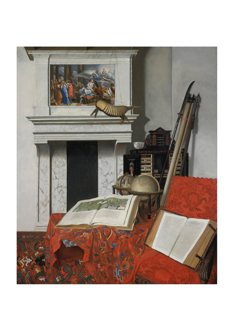 Jan Van Der Heyden - Room Corner With Curiosities — Spiffing Prints