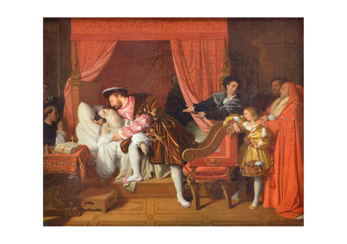 Jean Ingres - Bedroom Scene — Spiffing Prints