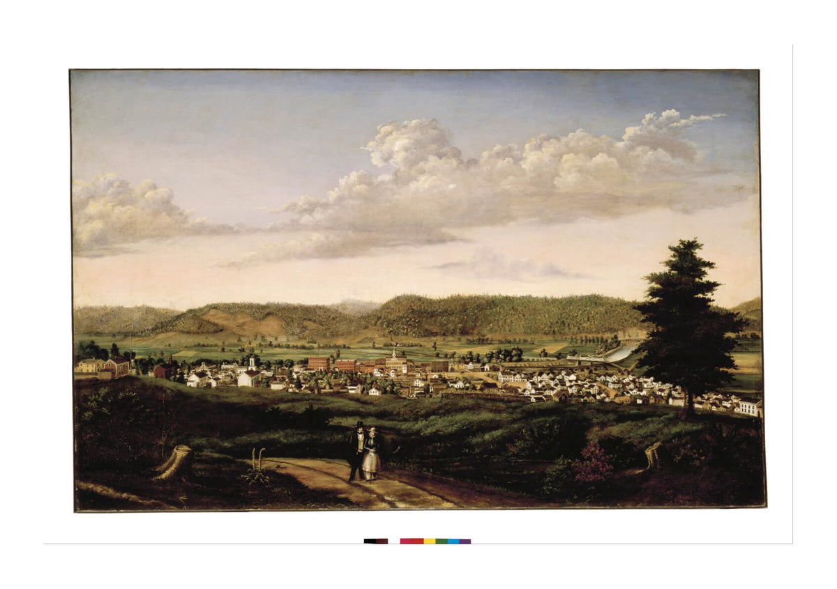 Jennings J. S. Artist Scene of Corning New York — Spiffing Prints