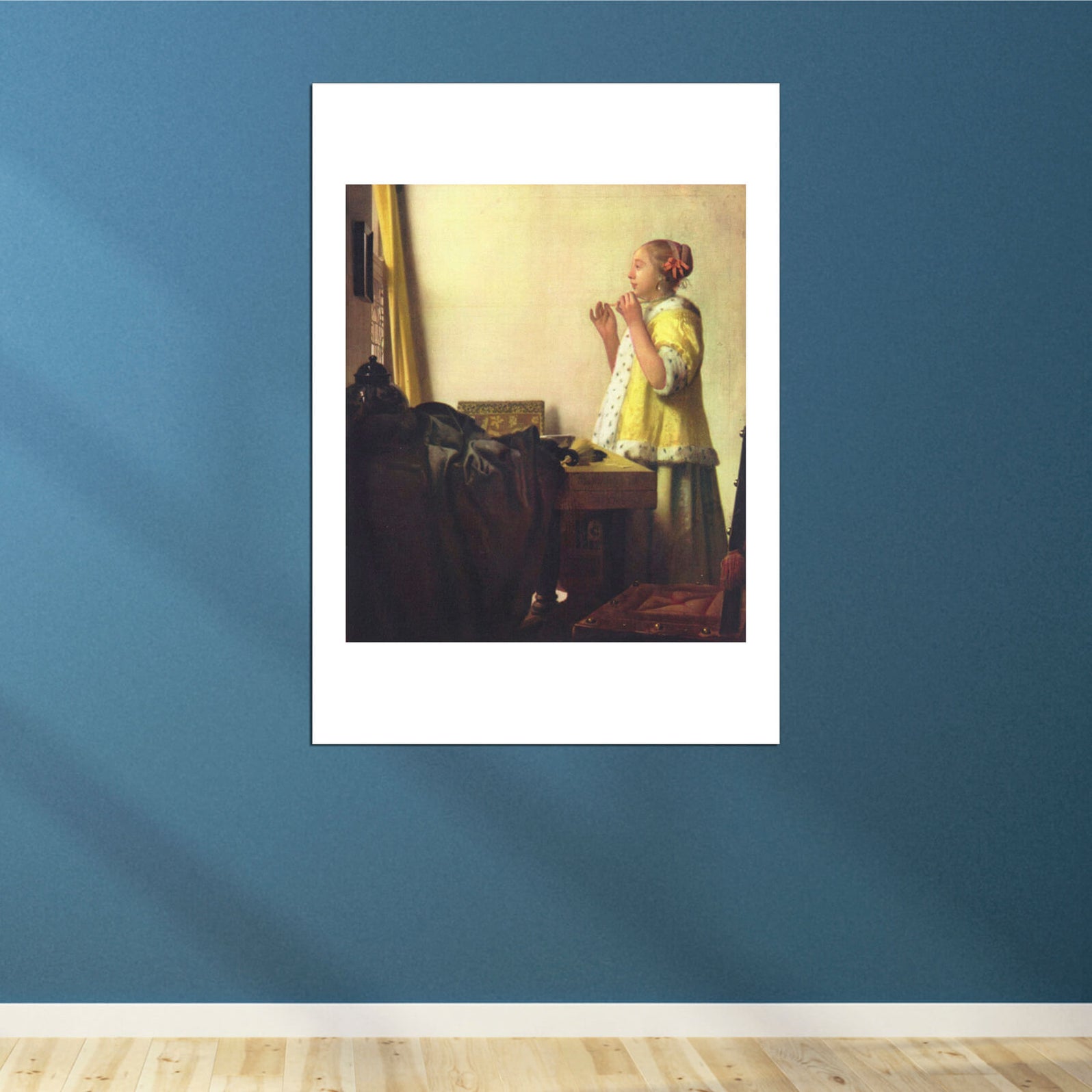 Johannes Vermeer - Yellow Girl — Spiffing Prints