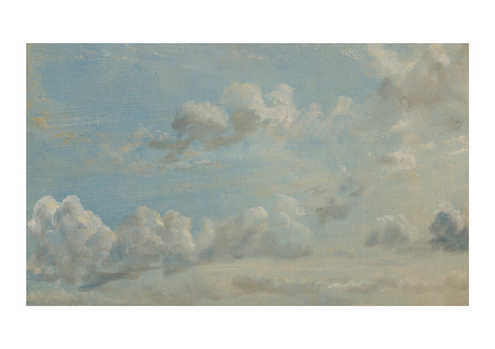 John Constable - Cloud Study Blue Sky — Spiffing Prints
