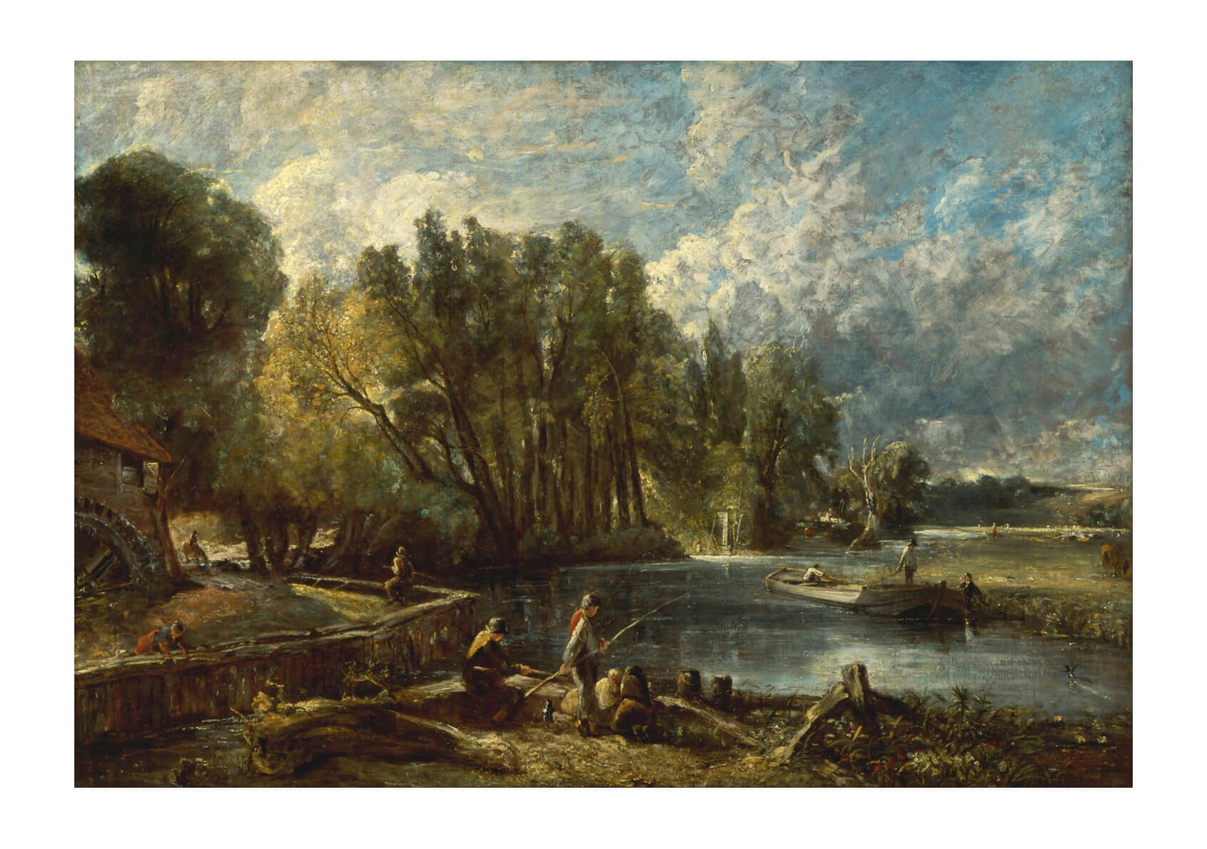 John Constable - Stratford Mill — Spiffing Prints