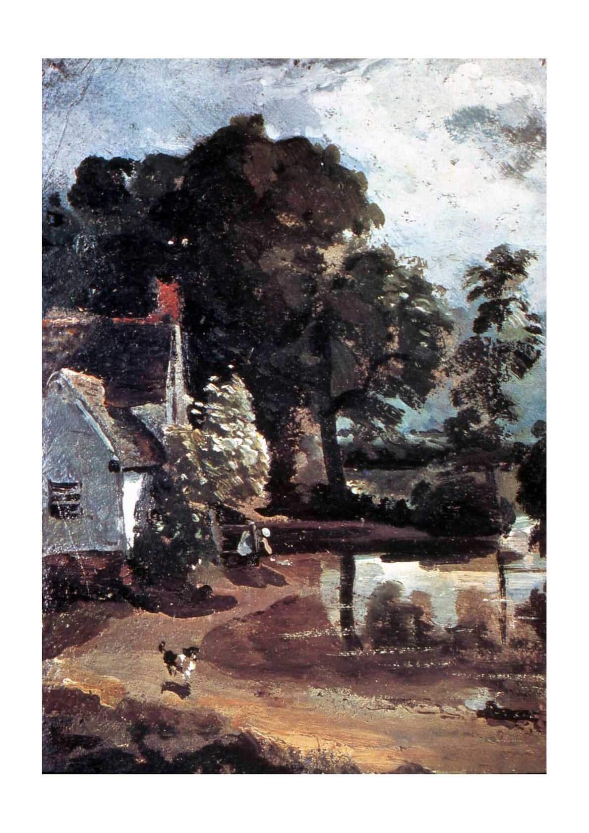 John Constable - Willy Lott's House Near Flatford Mill 1811 — Spiffing ...