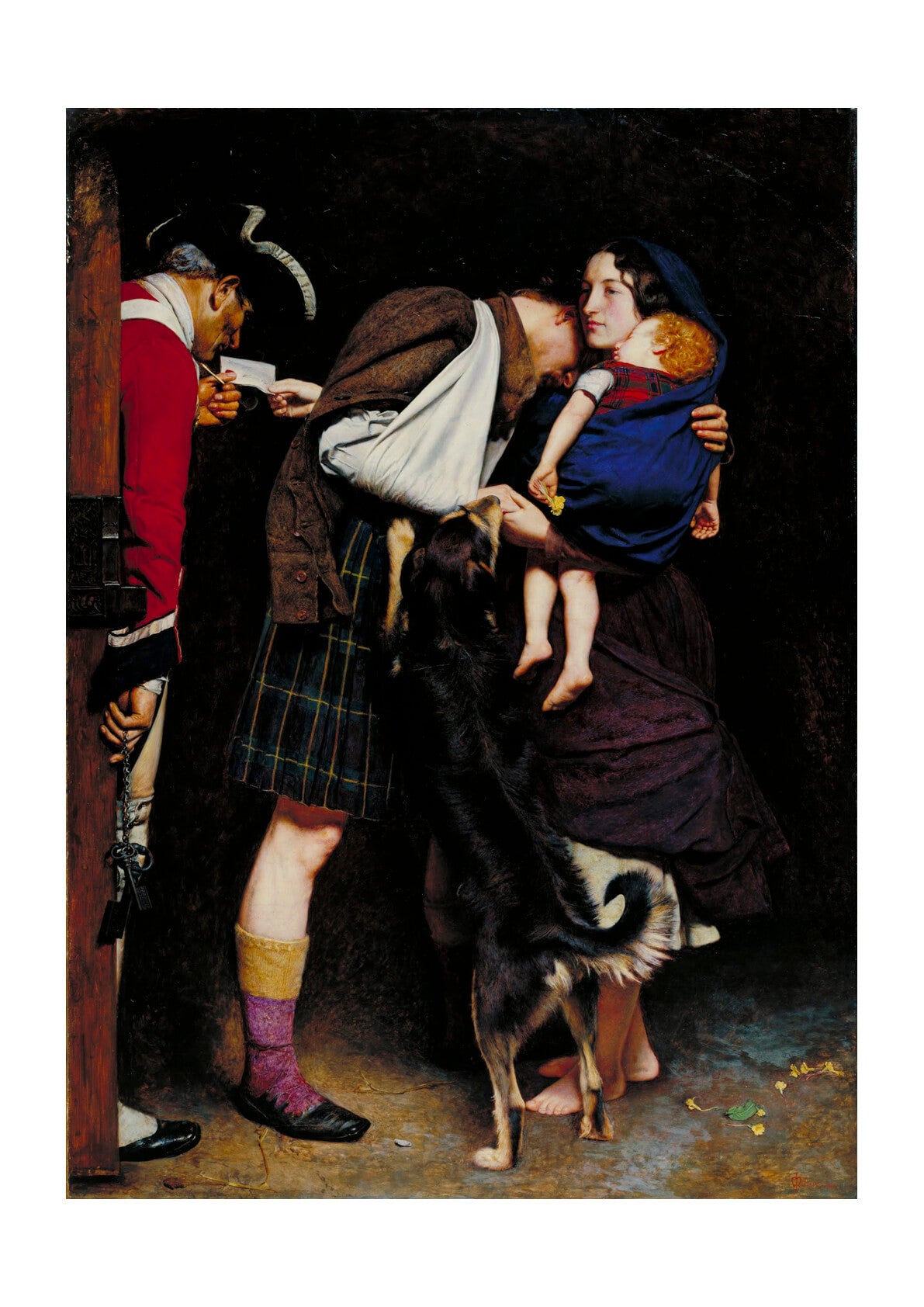 John Everett Millais - The Order of Release 1746 — Spiffing Prints