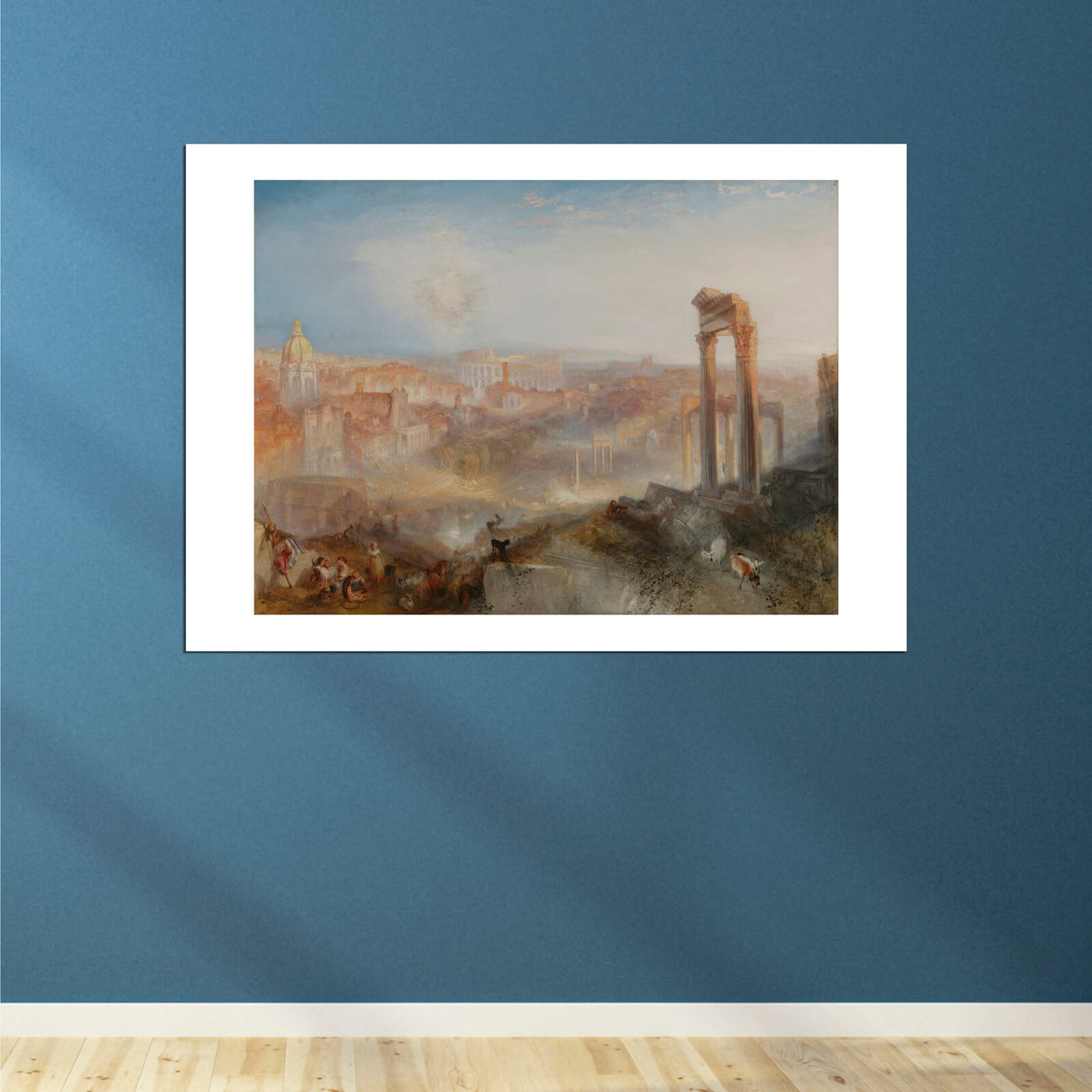Joseph Mallord William Turner - Modern Rome Campo Vaccino — Spiffing Prints