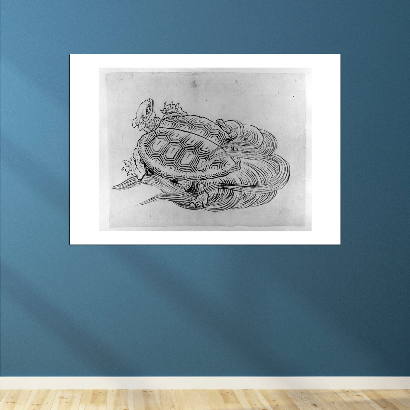 Katsushika Hokusai - A Turtle — Spiffing Prints