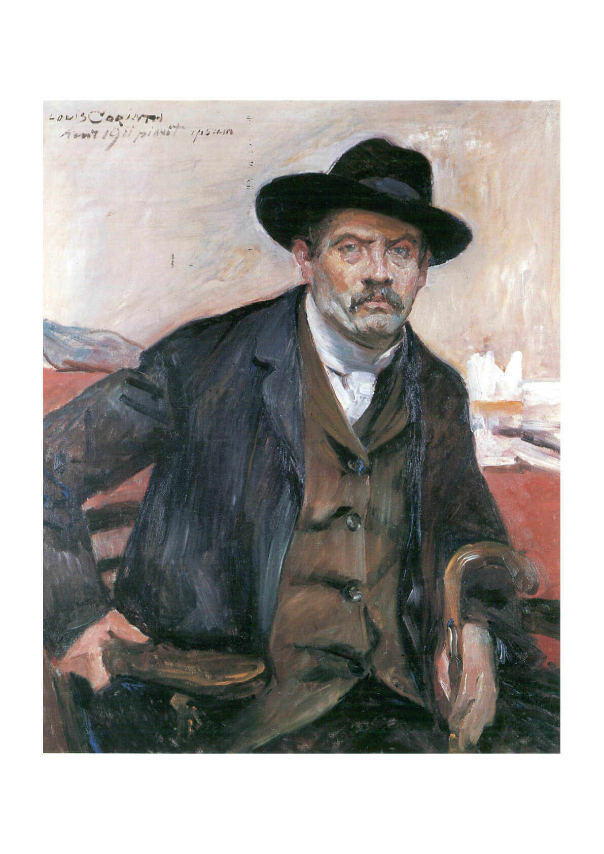 Lovis Corinth - Man in Hat — Spiffing Prints