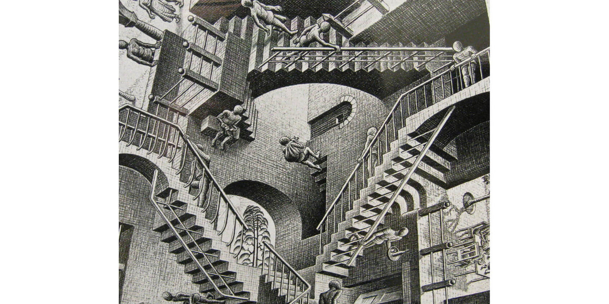 relativity escher print