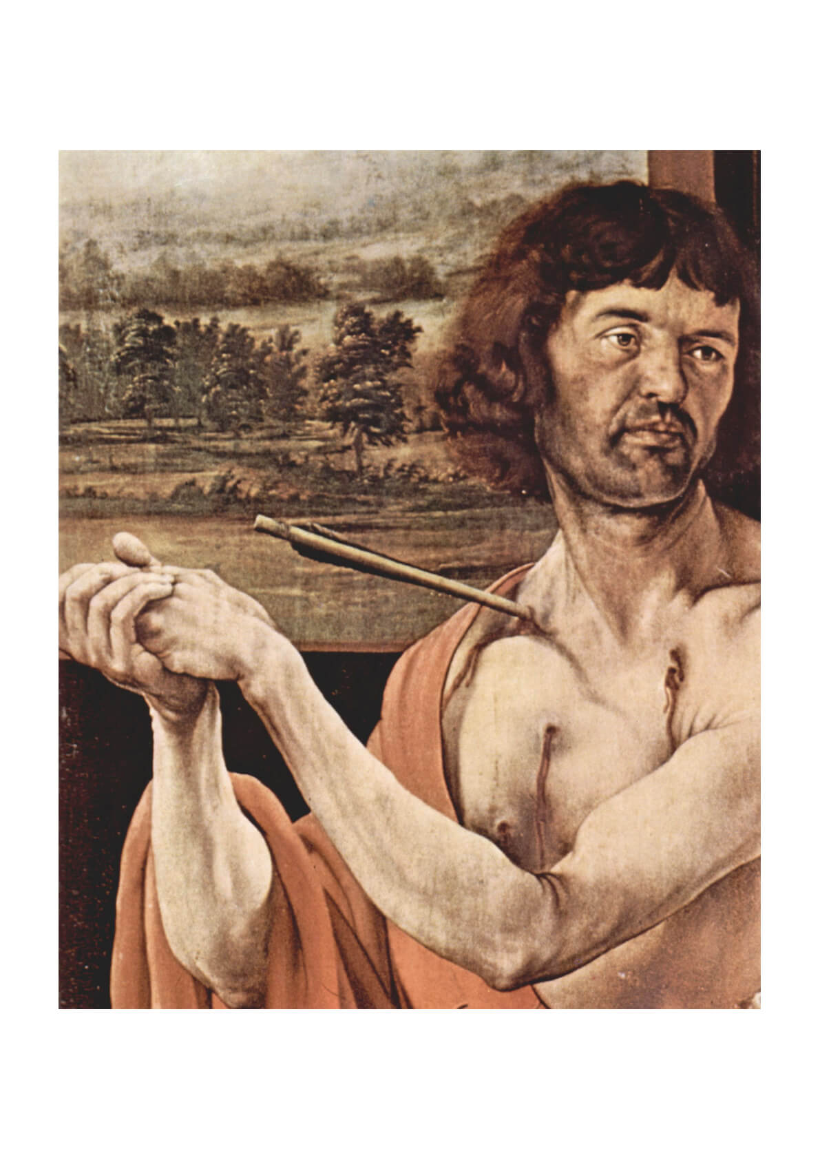 Matthias Grunewald - Impaled with Arrow — Spiffing Prints
