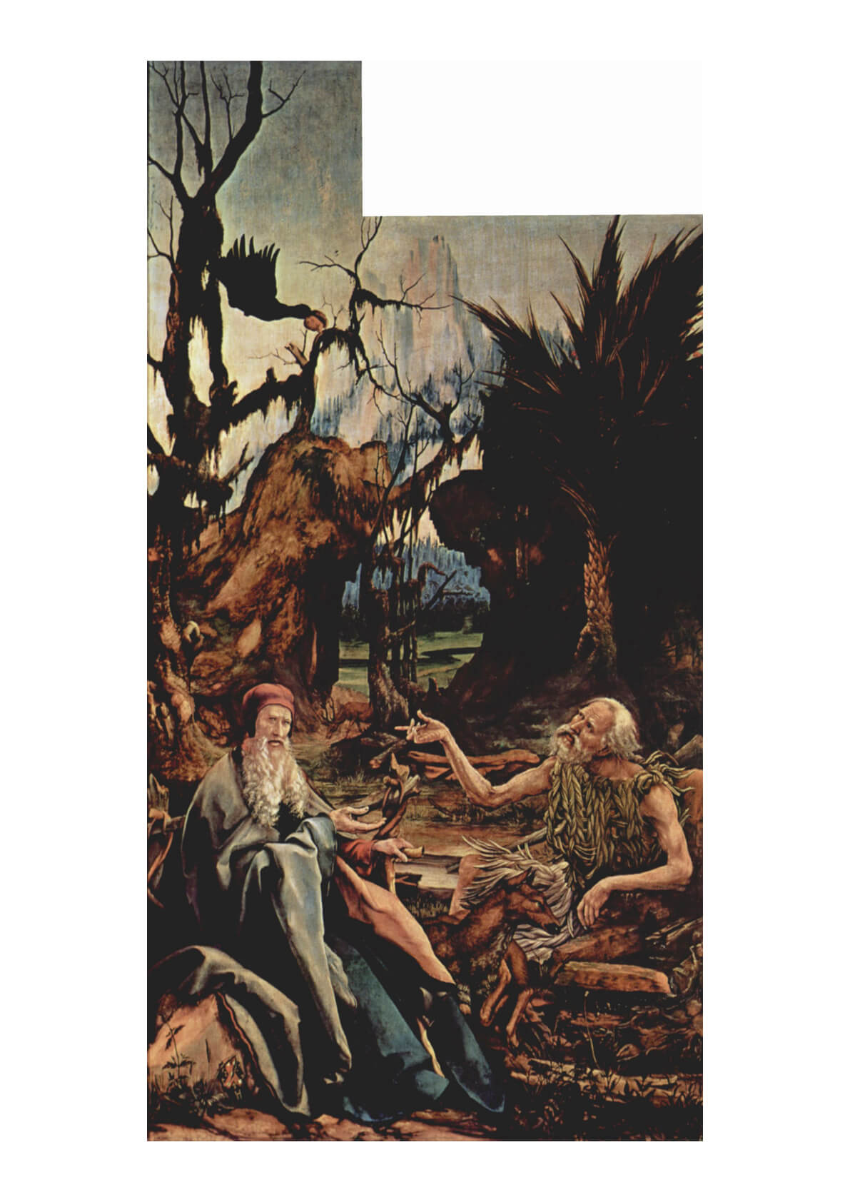 Matthias Grunewald - Two Old Men — Spiffing Prints