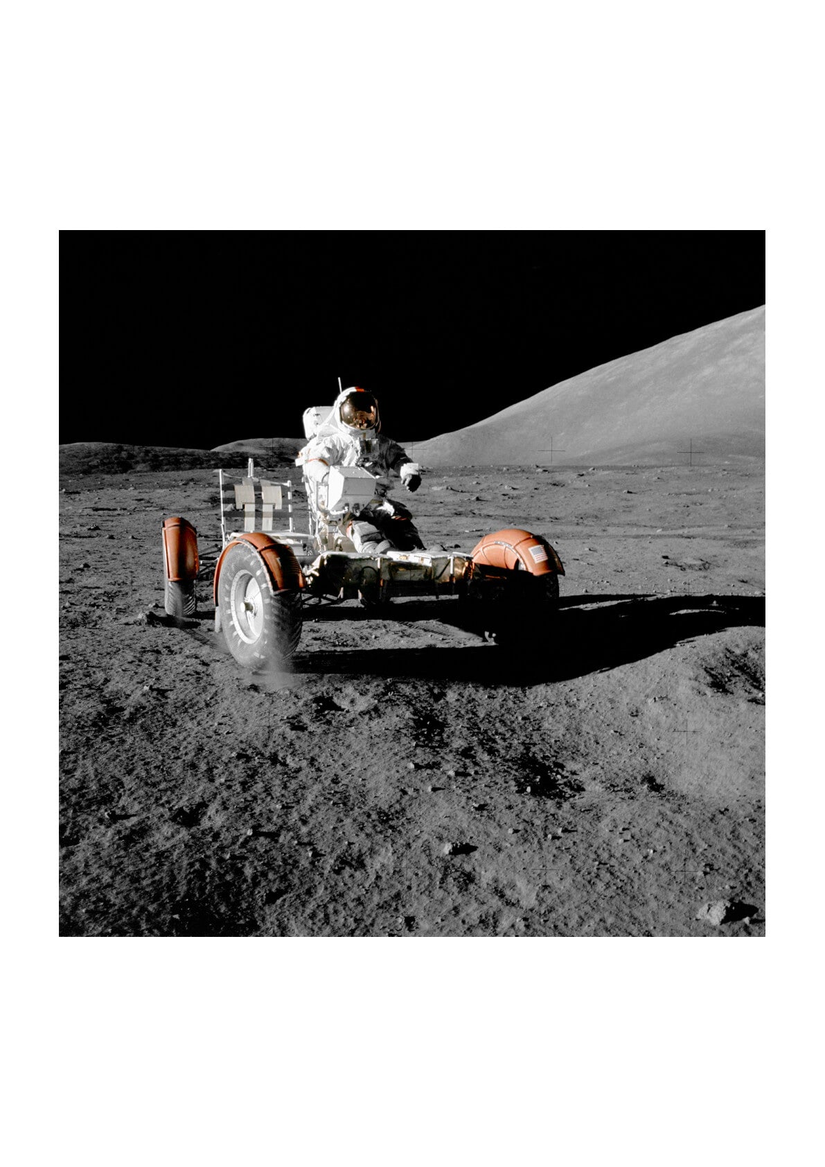 NASA - Apollo 17 Lunar Roving Vehicle — Spiffing Prints