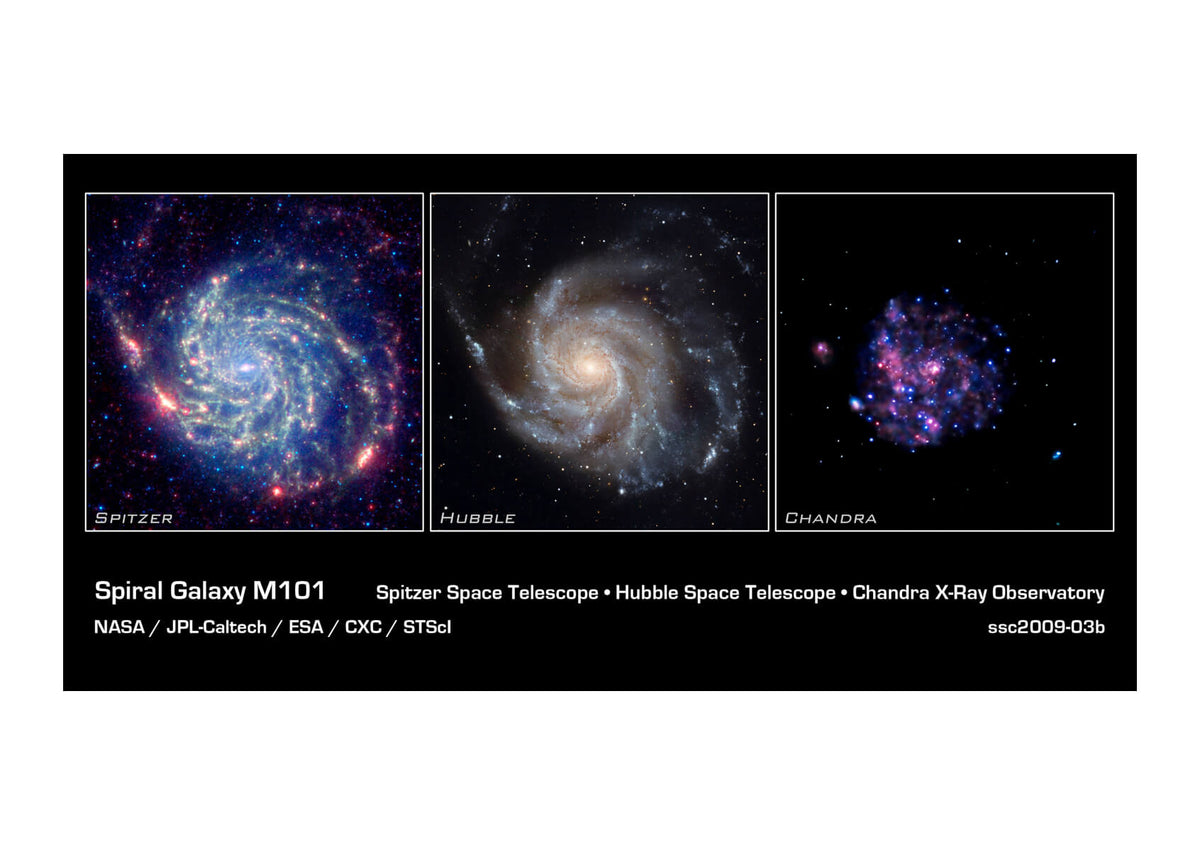 NASA - Spiral Galaxy M101 — Spiffing Prints
